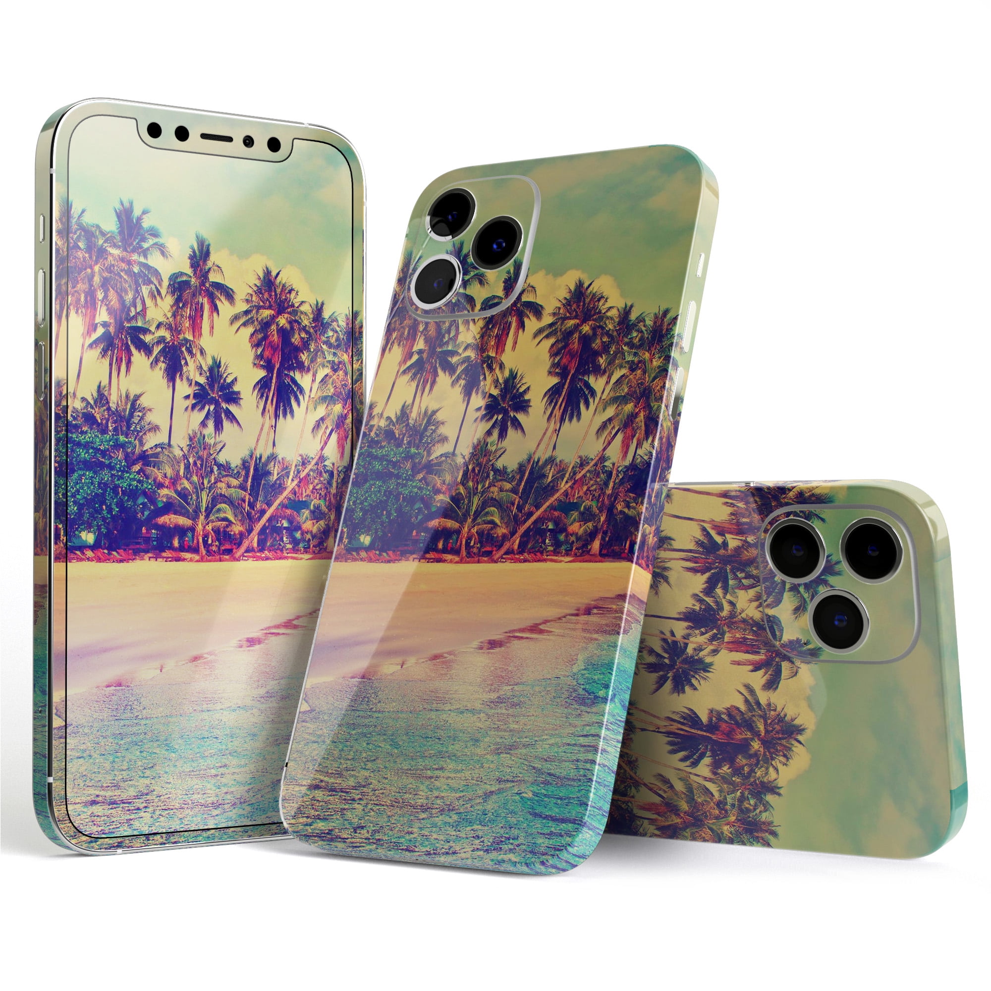 DesignSkinz Dreamy Beach Full-Body Skin Decal Wrap Cover for iPhone SE ...