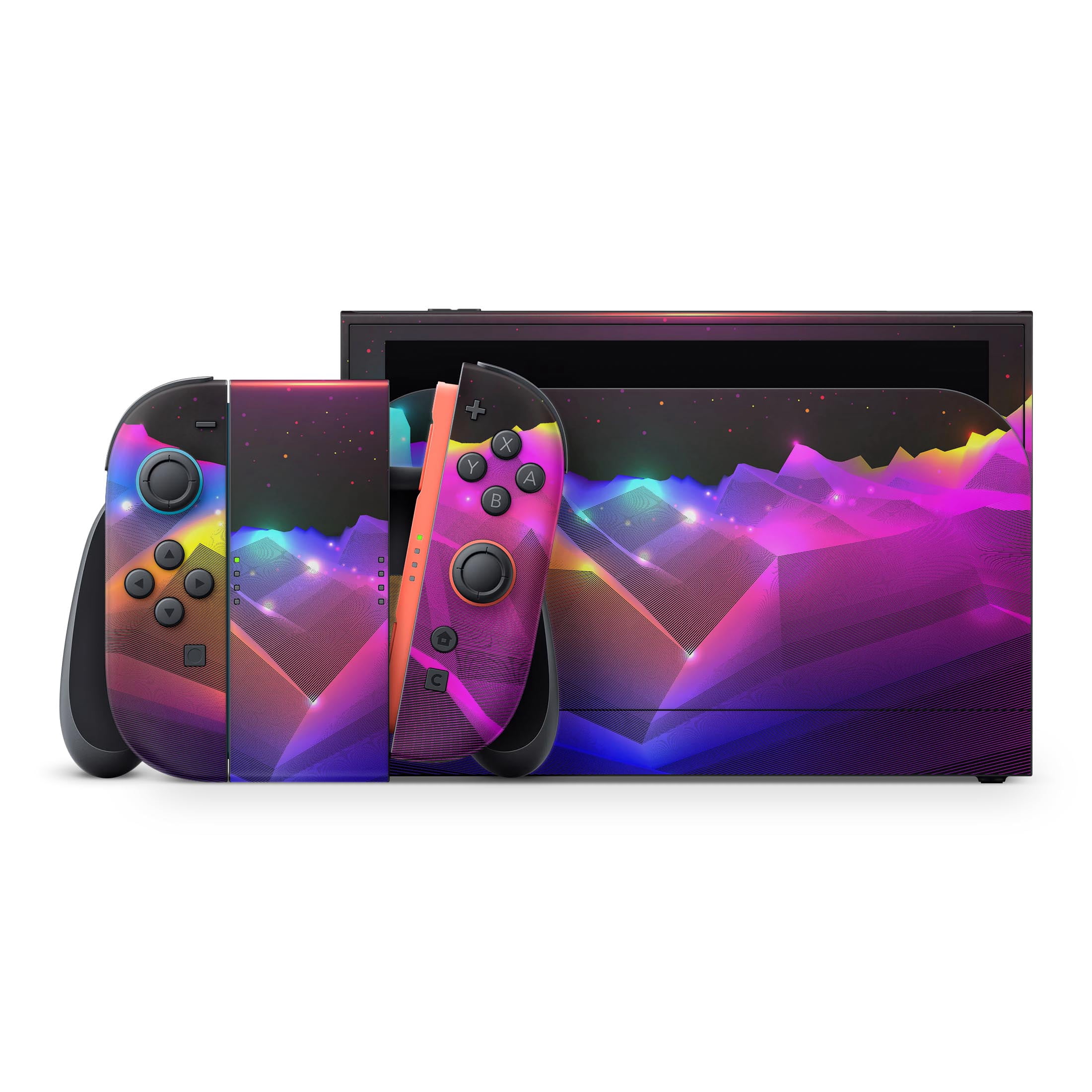 DesignSkinz Fantastic Neon Alien Terrain Full-Body Skin Decal Wrap ...