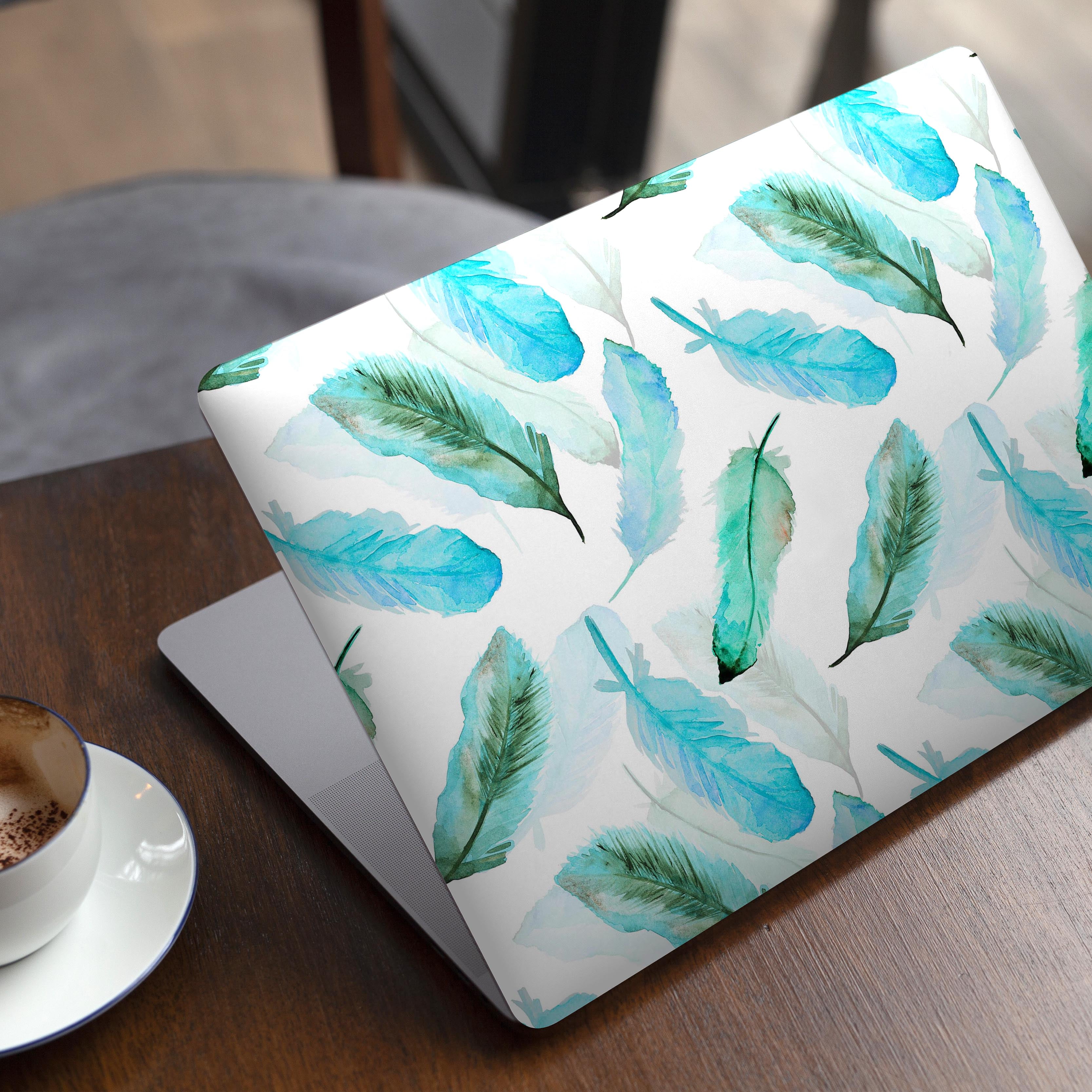 DesignSkinz Feathery Watercolor Full-Body Skin Decal Wrap Cover for ...