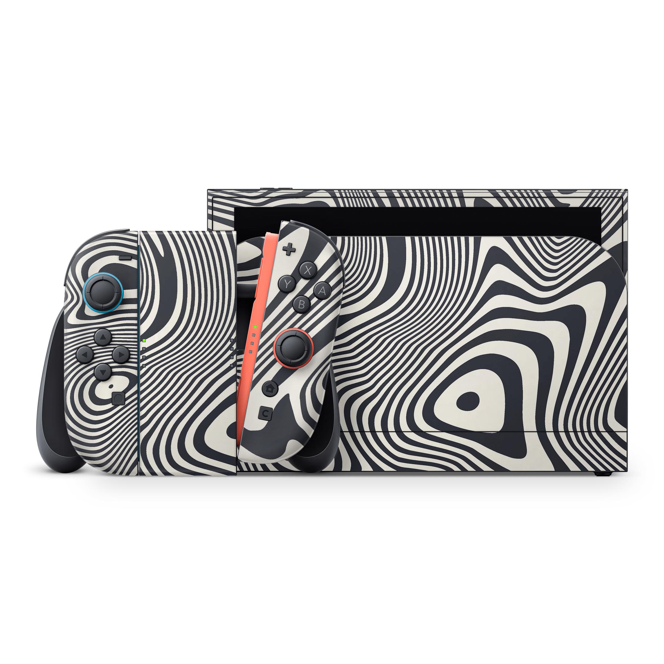 DesignSkinz Funky Monochrome Full-Body Skin Decal Wrap Cover for ...