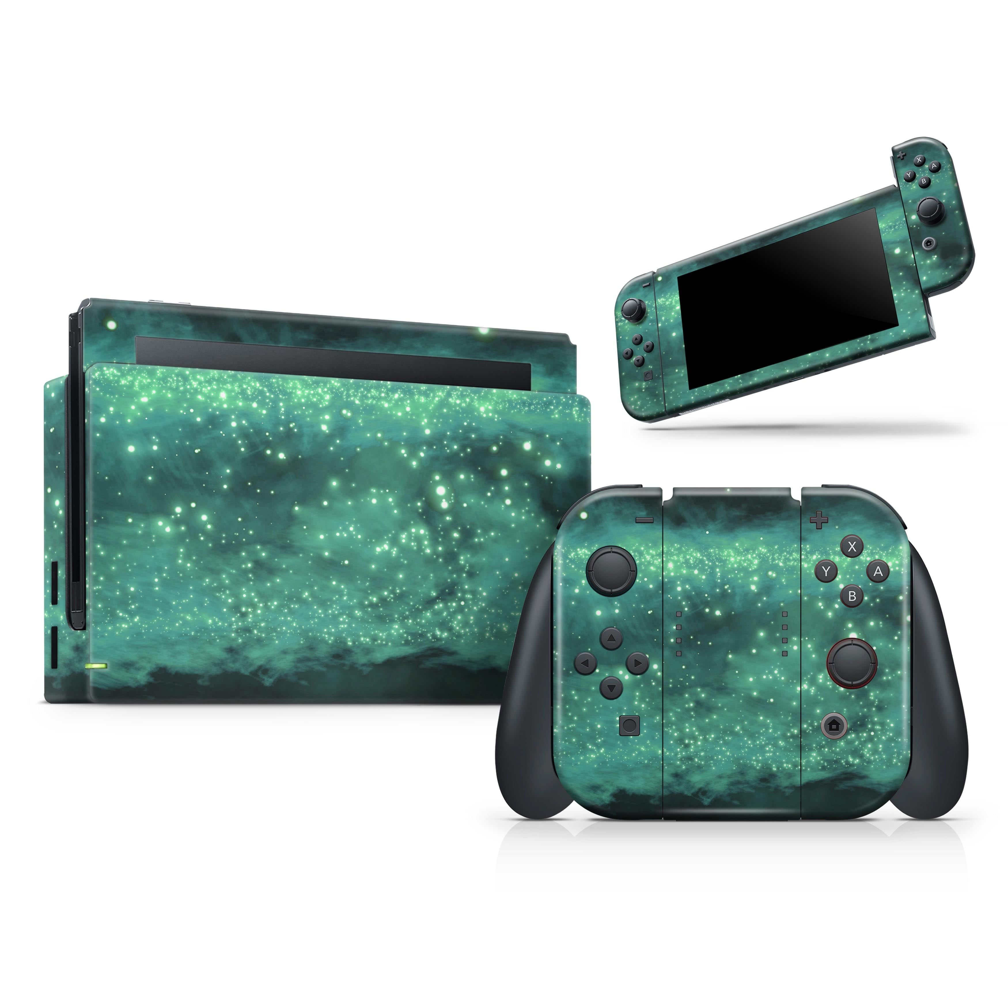 DesignSkinz Glowing Green Orbs of Light Full-Body Skin Decal Wrap Cover ...