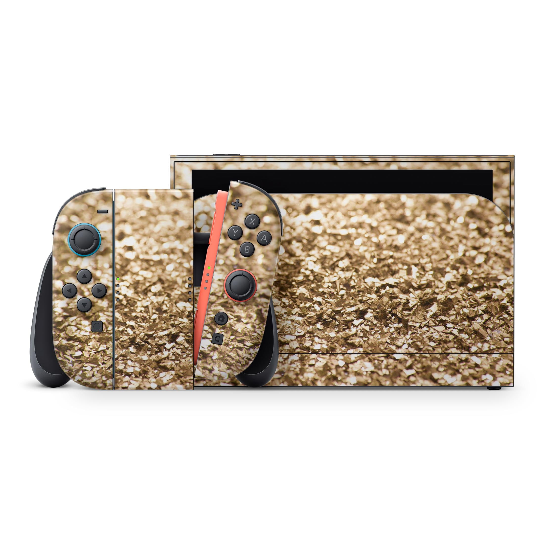 DesignSkinz Gold Glimmer V2 Full-Body Skin Decal Wrap Cover for ...