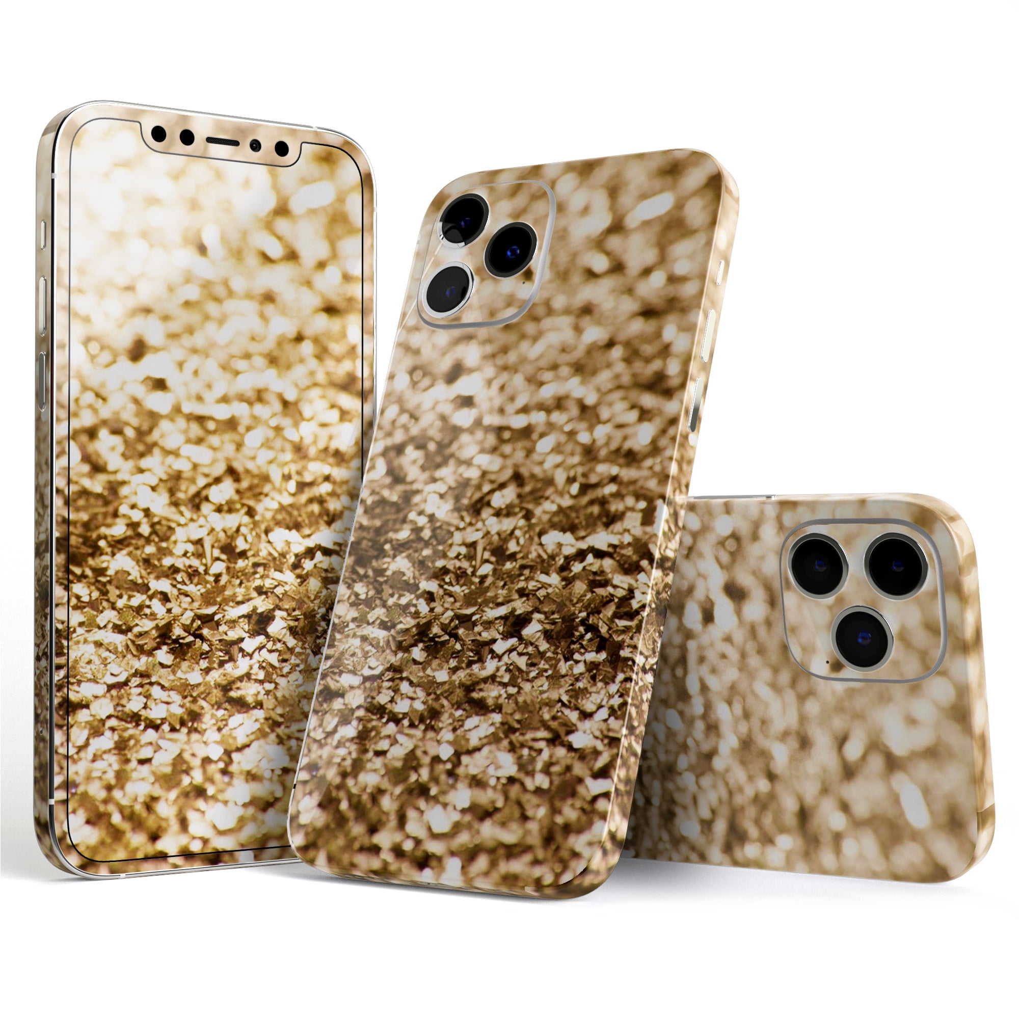 DesignSkinz Gold Glimmer V2 Full-Body Skin Decal Wrap Cover for iPhone ...