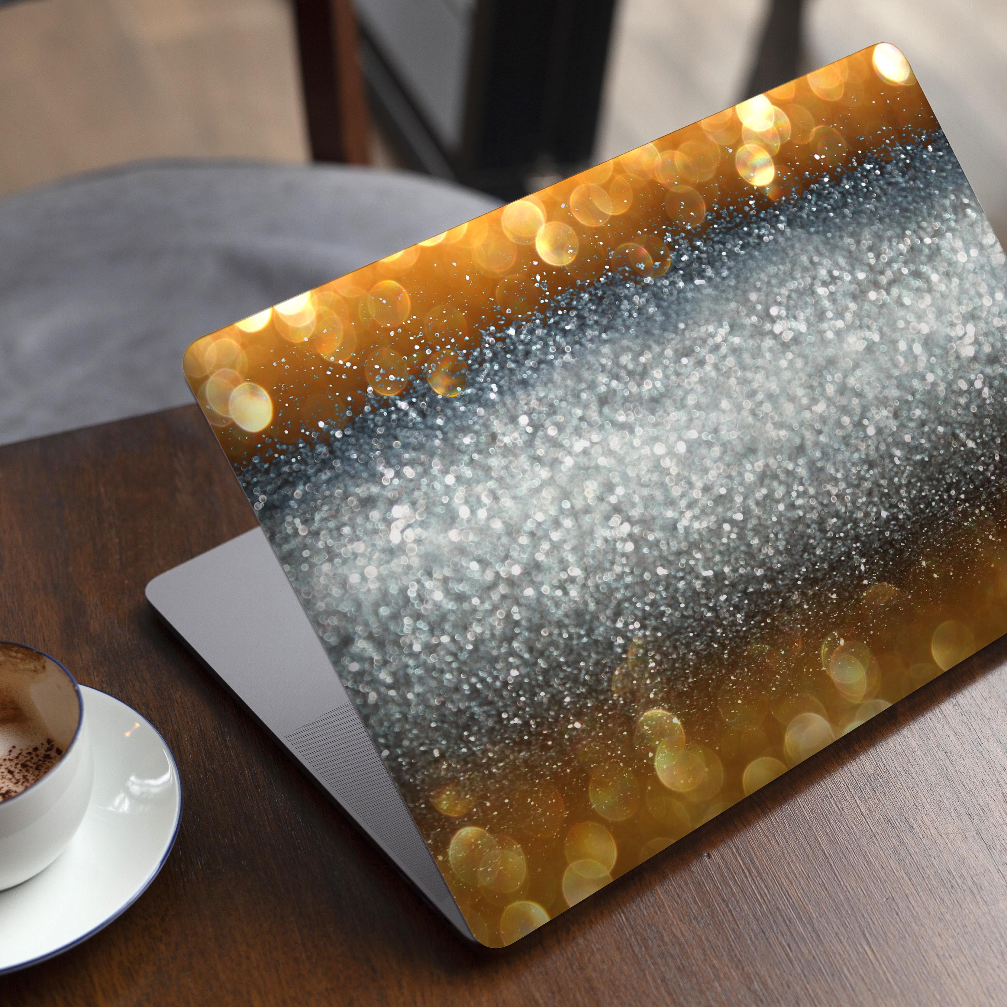 DesignSkinz Gold and Silver Unfocused Orbs of Glowing Light Full-Body ...