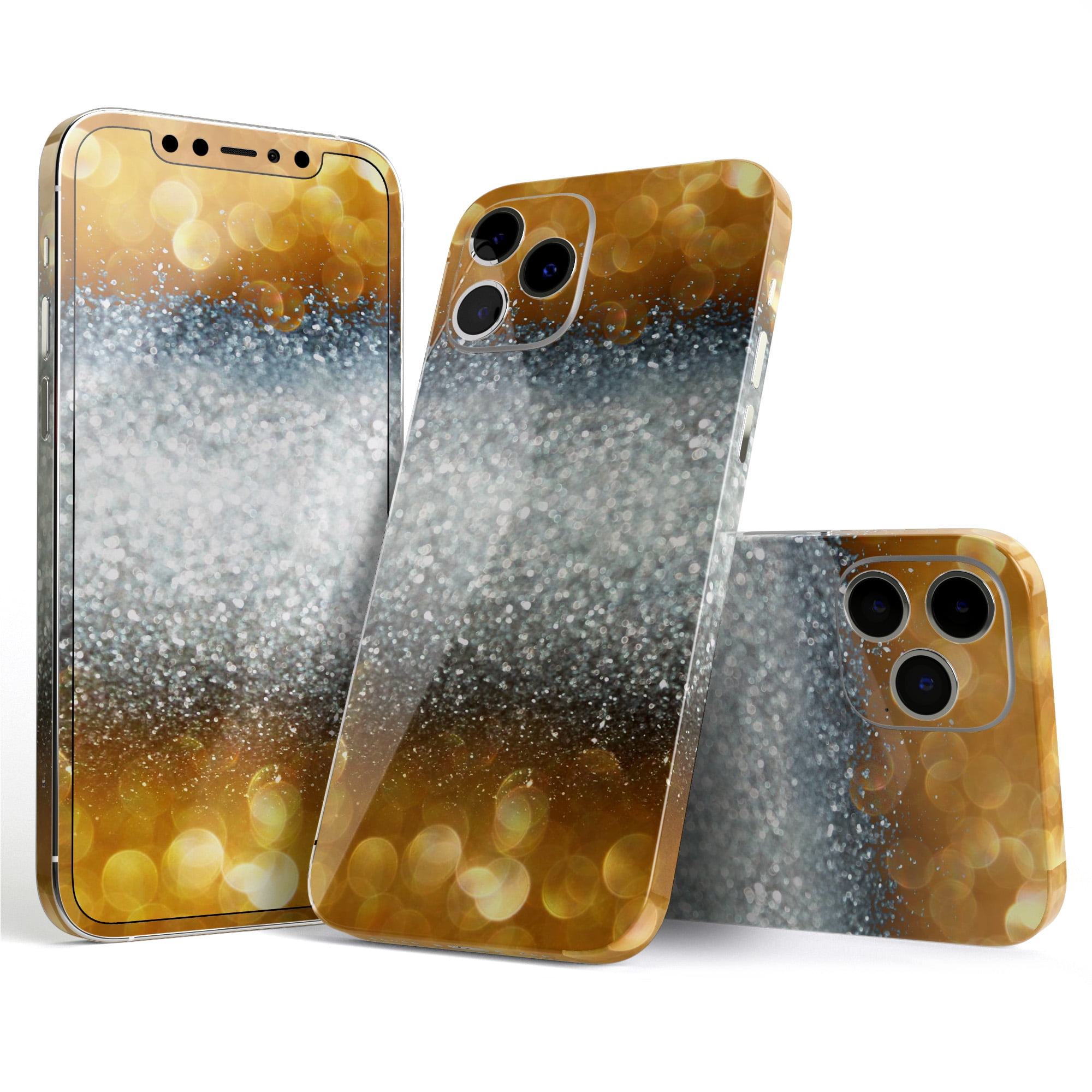 DesignSkinz Gold and Silver Unfocused Orbs of Glowing Light Full-Body ...