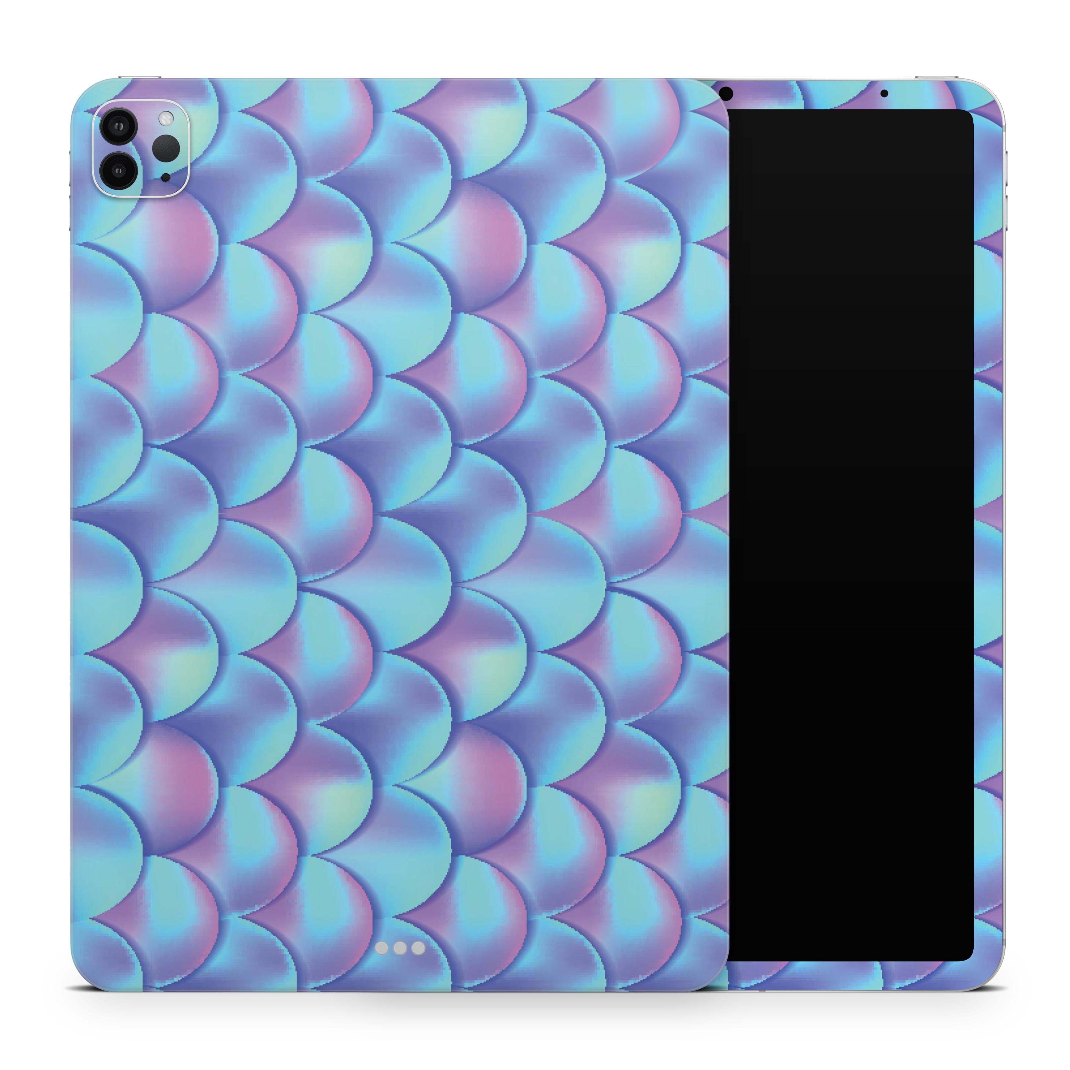 DesignSkinz Holographic Mermaid Scales Full-Body Skin Decal Wrap Cover ...