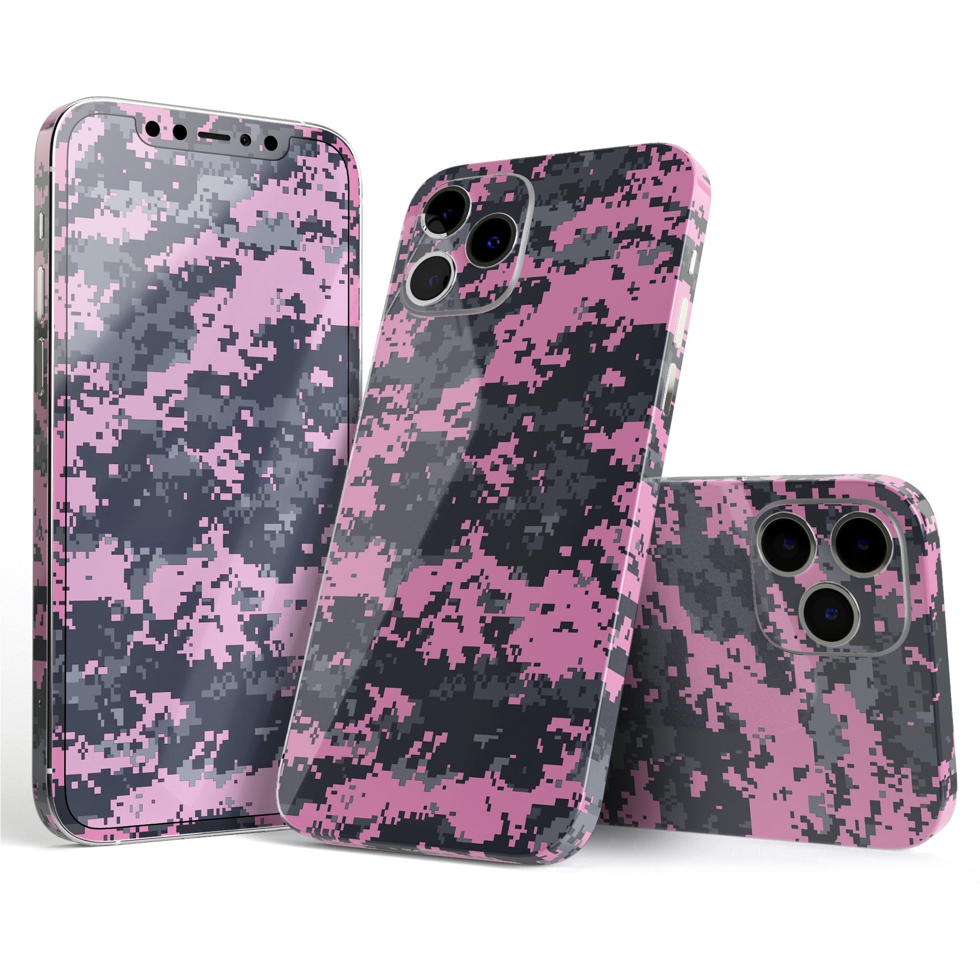 DesignSkinz Light Pink and Gray Digital Camouflage Full-Body Skin Decal ...