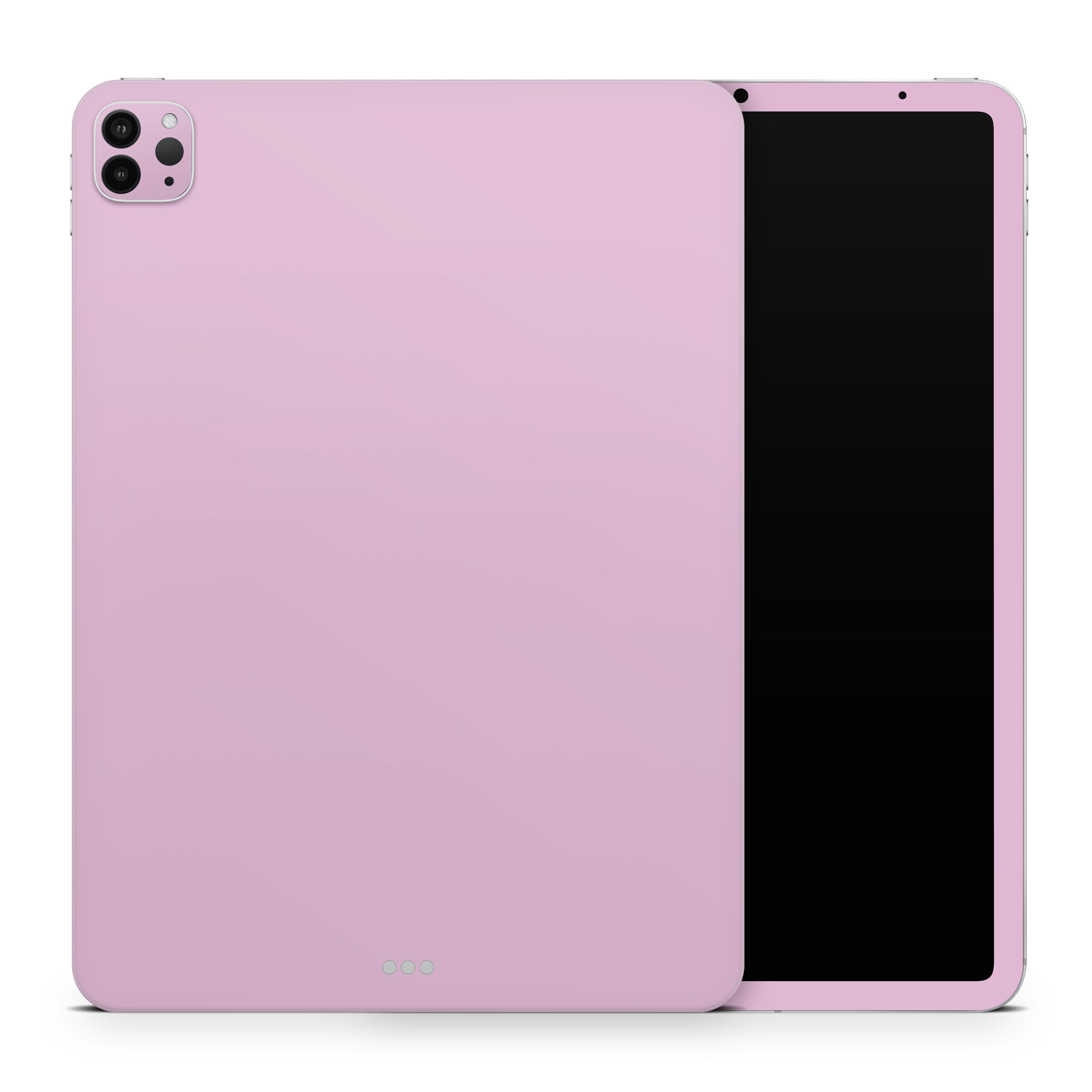 DesignSkinz Lilac Pastel Color Full-Body Skin Decal Wrap Cover for iPad ...