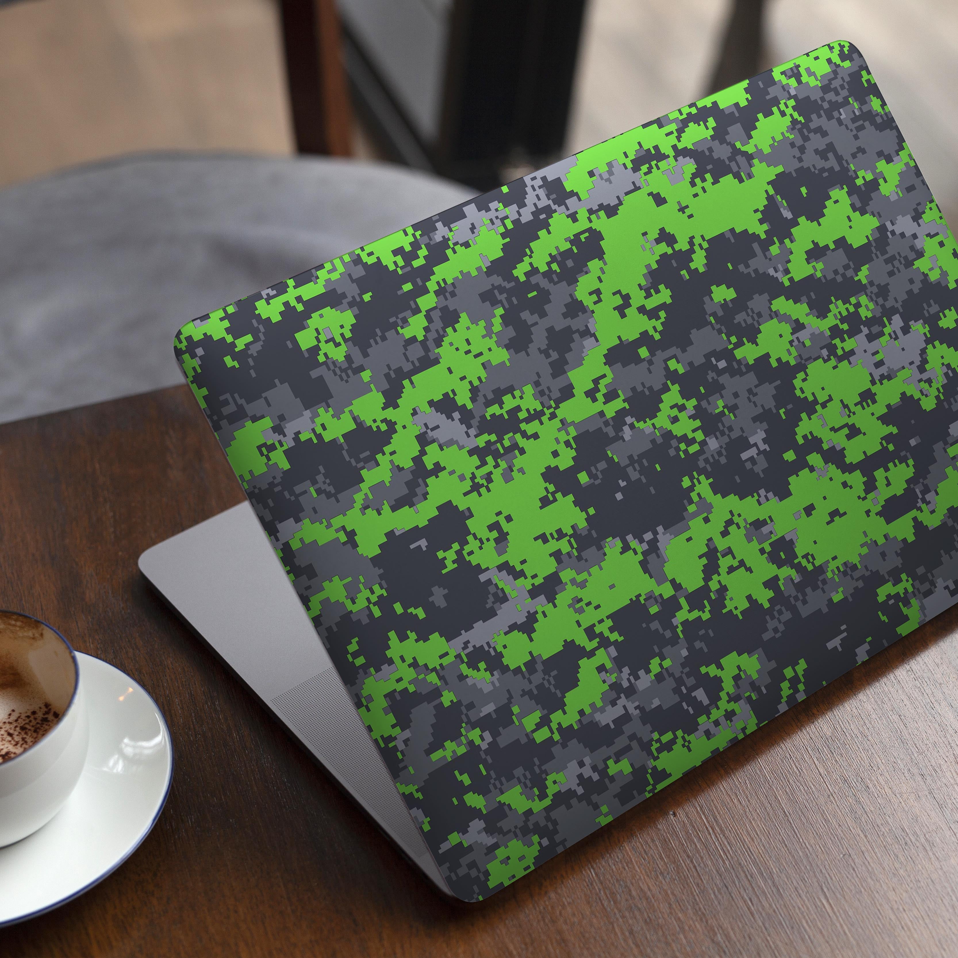 DesignSkinz Lime Green and Gray Digital Camouflage Full-Body Skin Decal ...