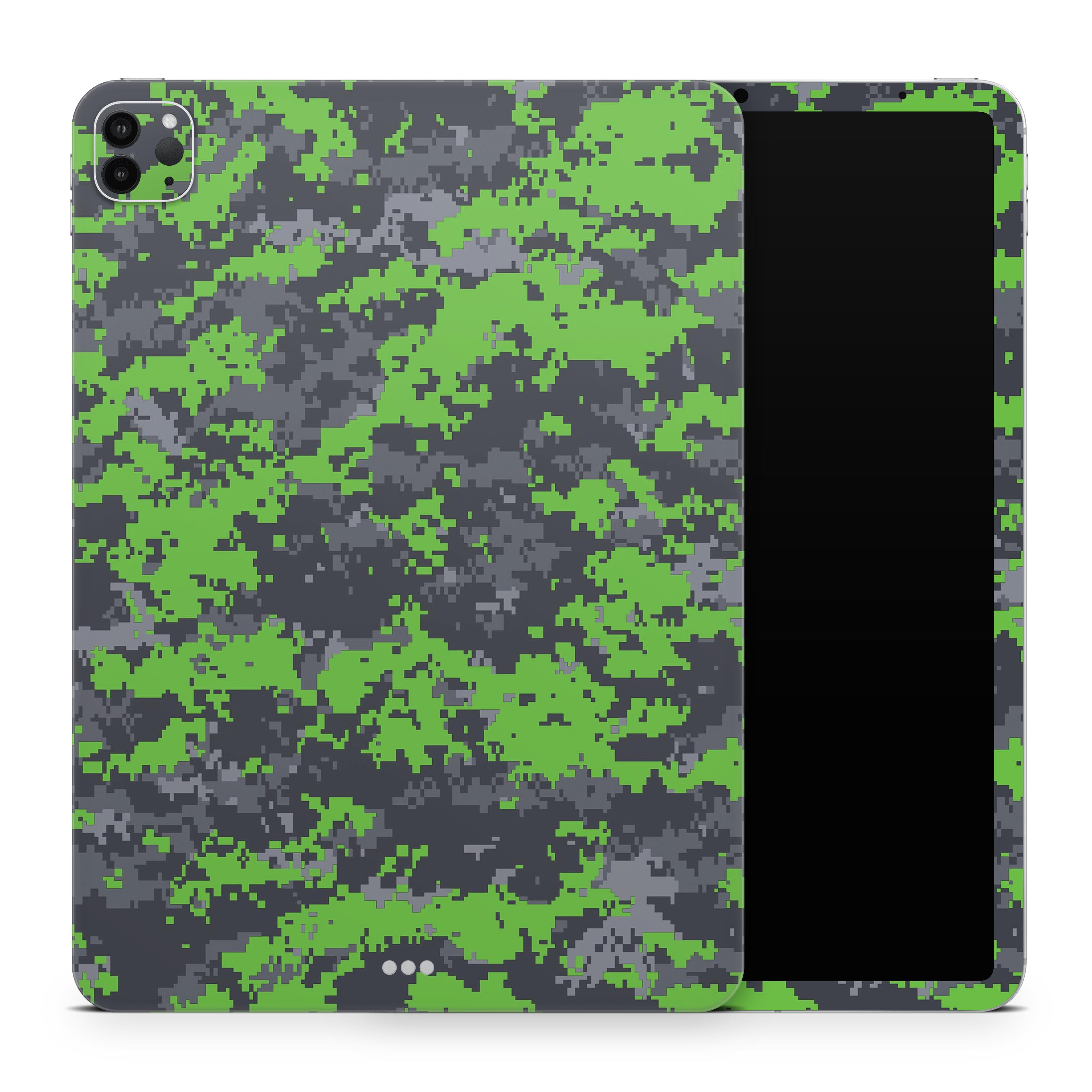 DesignSkinz Lime Green and Gray Digital Camouflage Full-Body Skin Decal ...