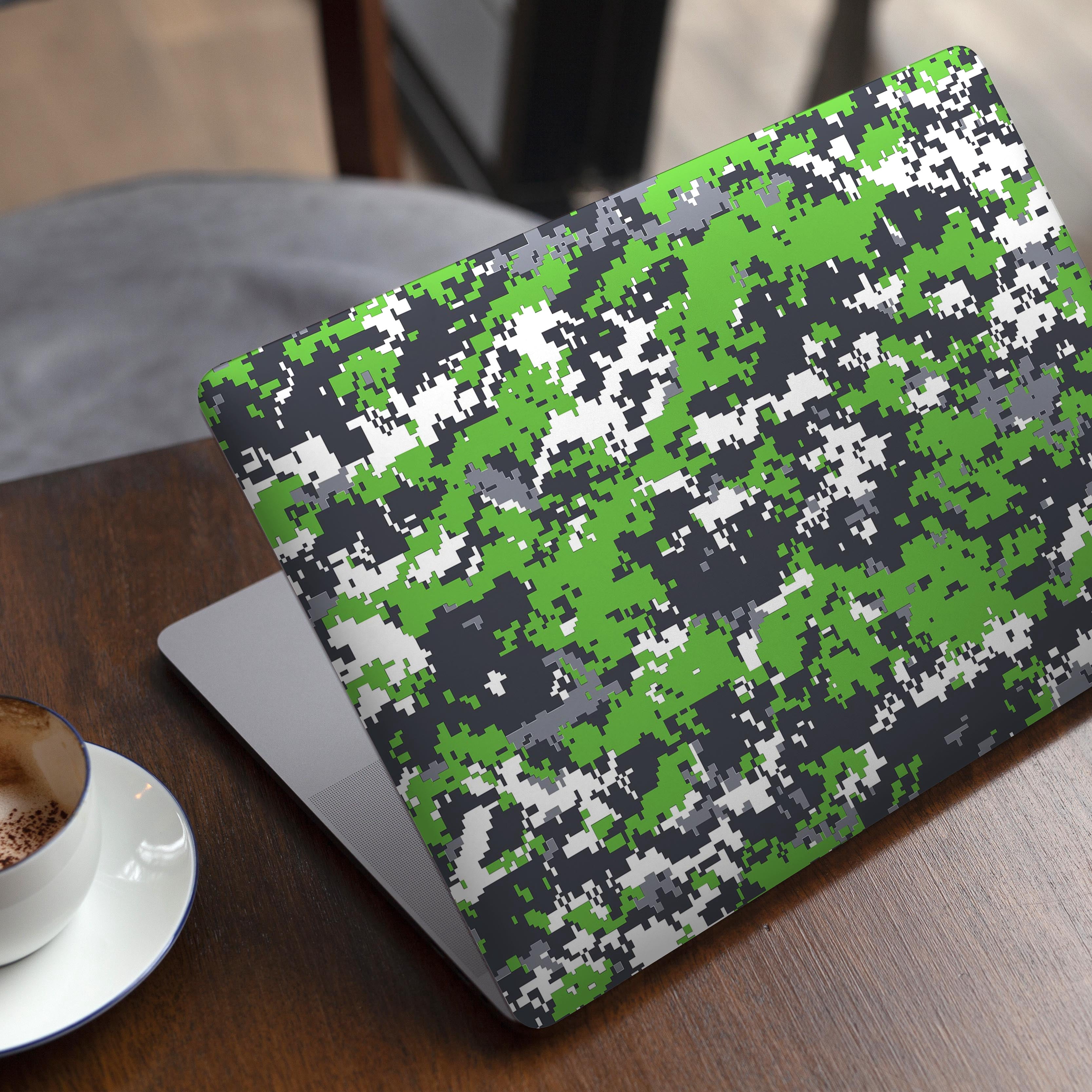 DesignSkinz Lime Green and White Digital Camouflage Full-Body Skin ...