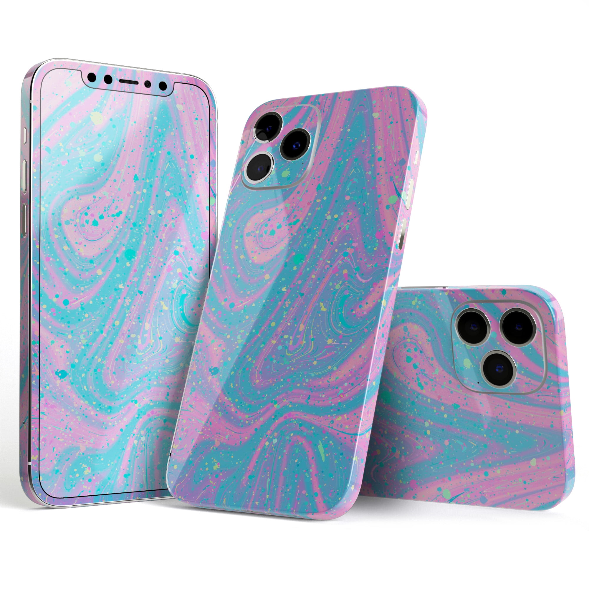 DesignSkinz Magical Marble Full-Body Skin Decal Wrap Cover for iPhone ...