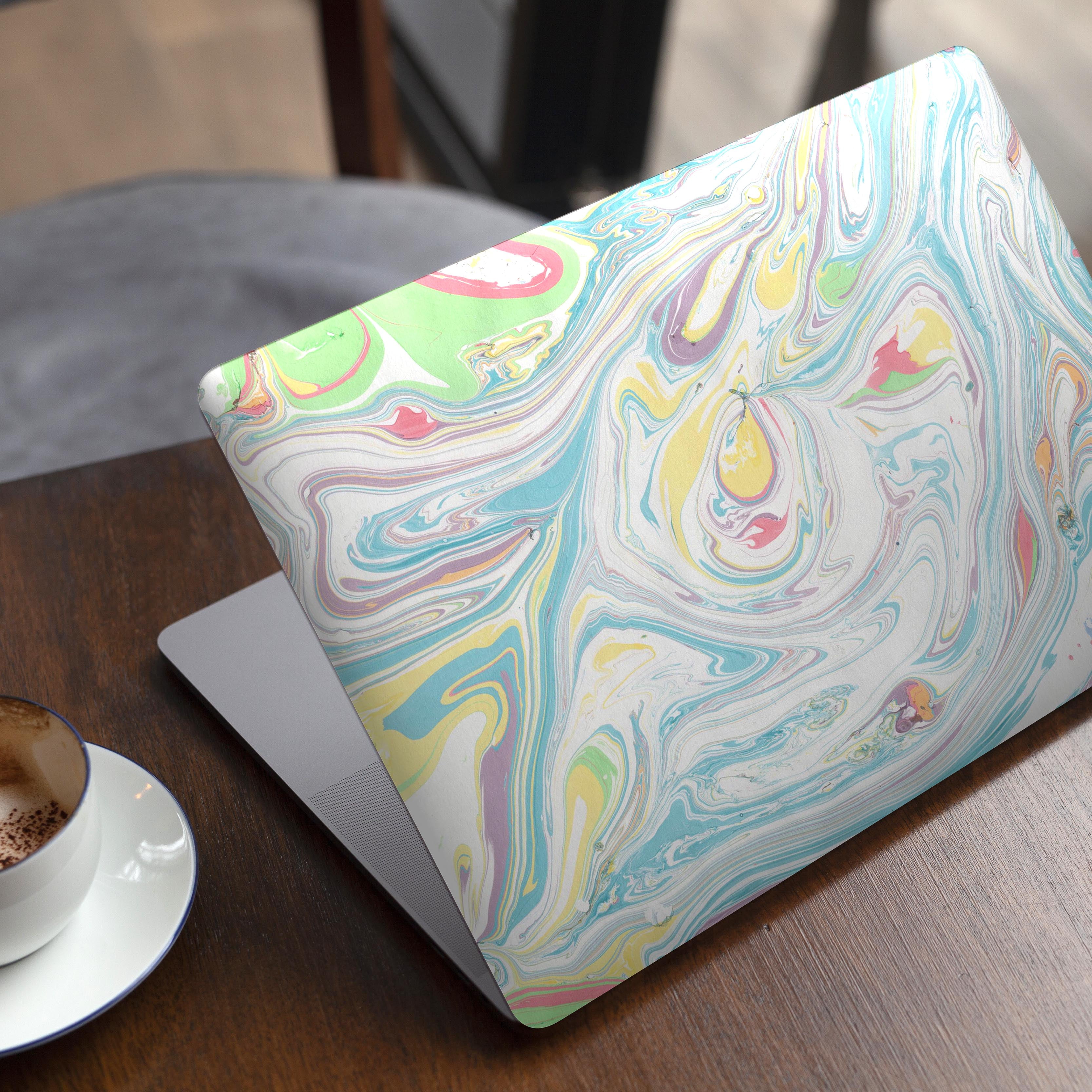 DesignSkinz Marbleized Swirling Candy Colors Full-Body Skin Decal Wrap ...