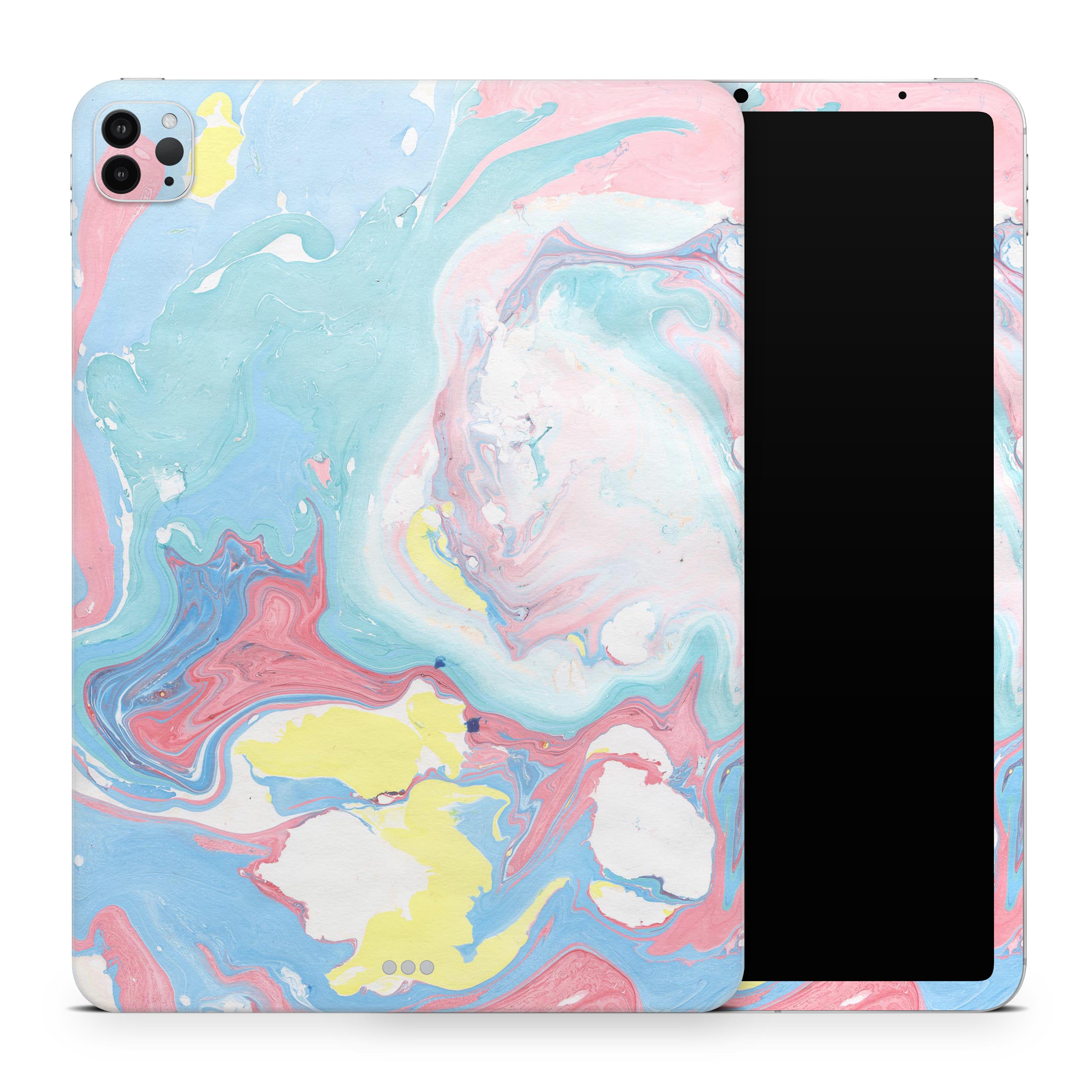 DesignSkinz Marbleized Swirling Cotton Candy Full-Body Skin Decal Wrap ...
