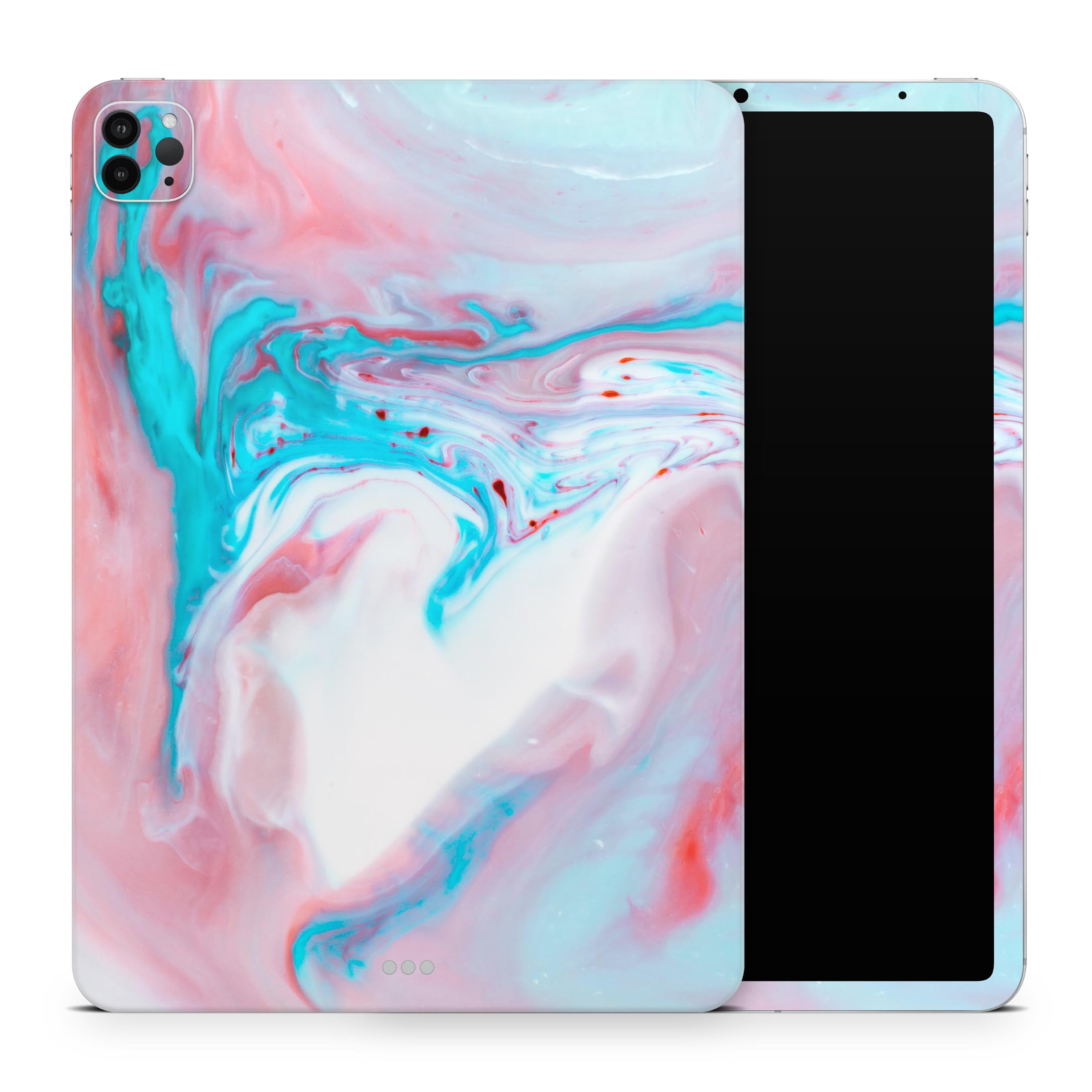 DesignSkinz Marbleized Teal and Pink V2 Full-Body Skin Decal Wrap Cover ...