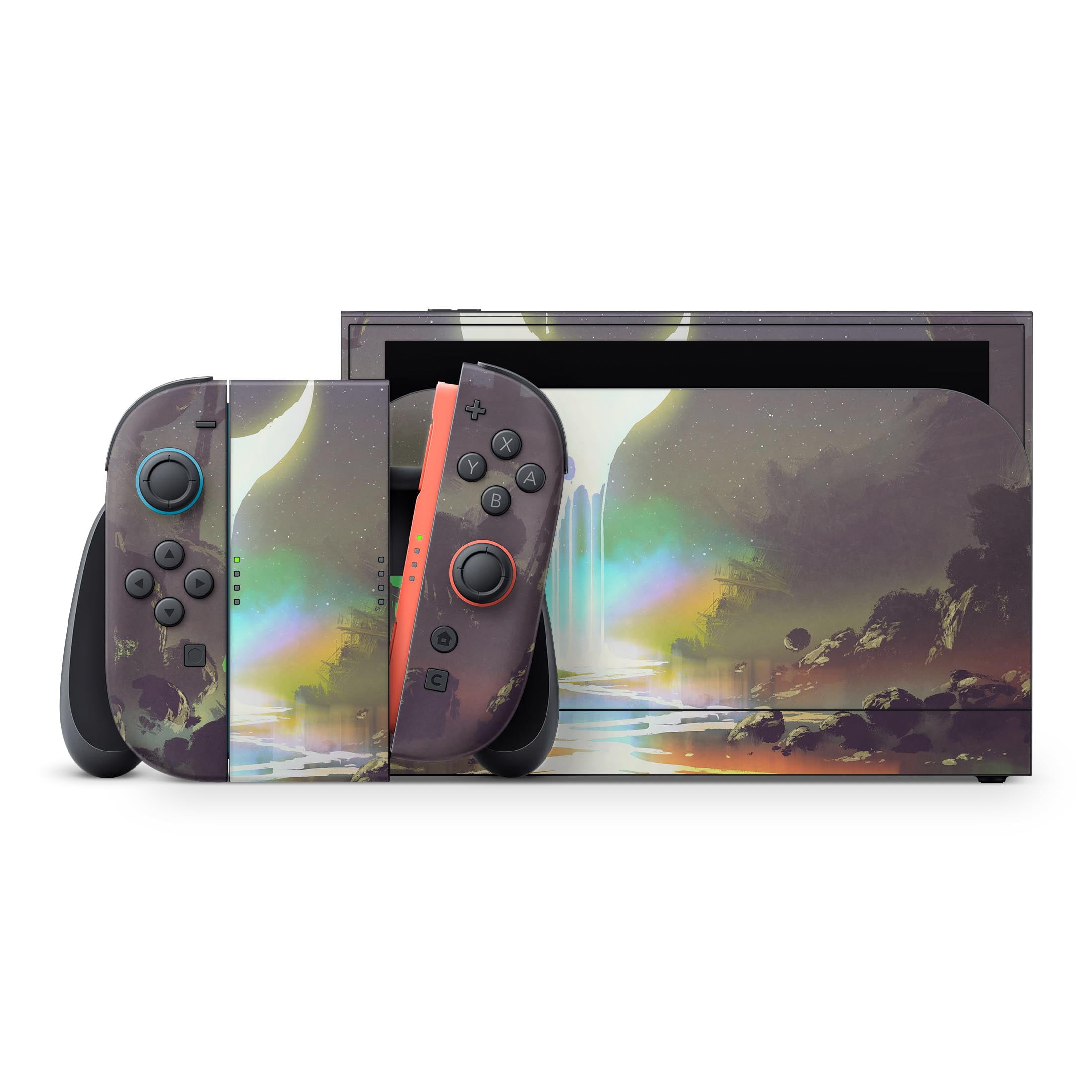 DesignSkinz Melting Moon Over a Glowing River Full-Body Skin Decal Wrap ...