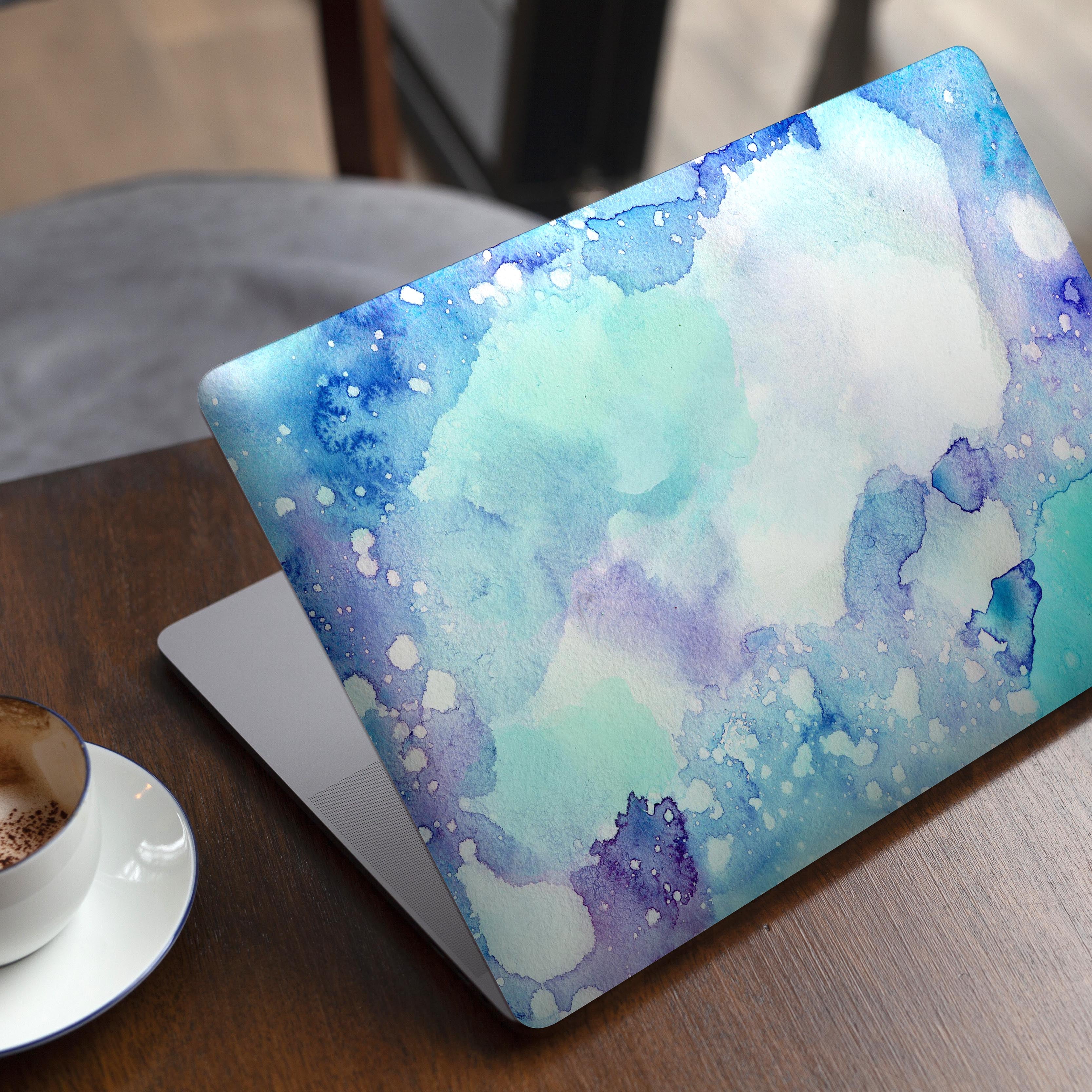 DesignSkinz Mint Absorbed Watercolor Texture Full-Body Skin Decal Wrap ...