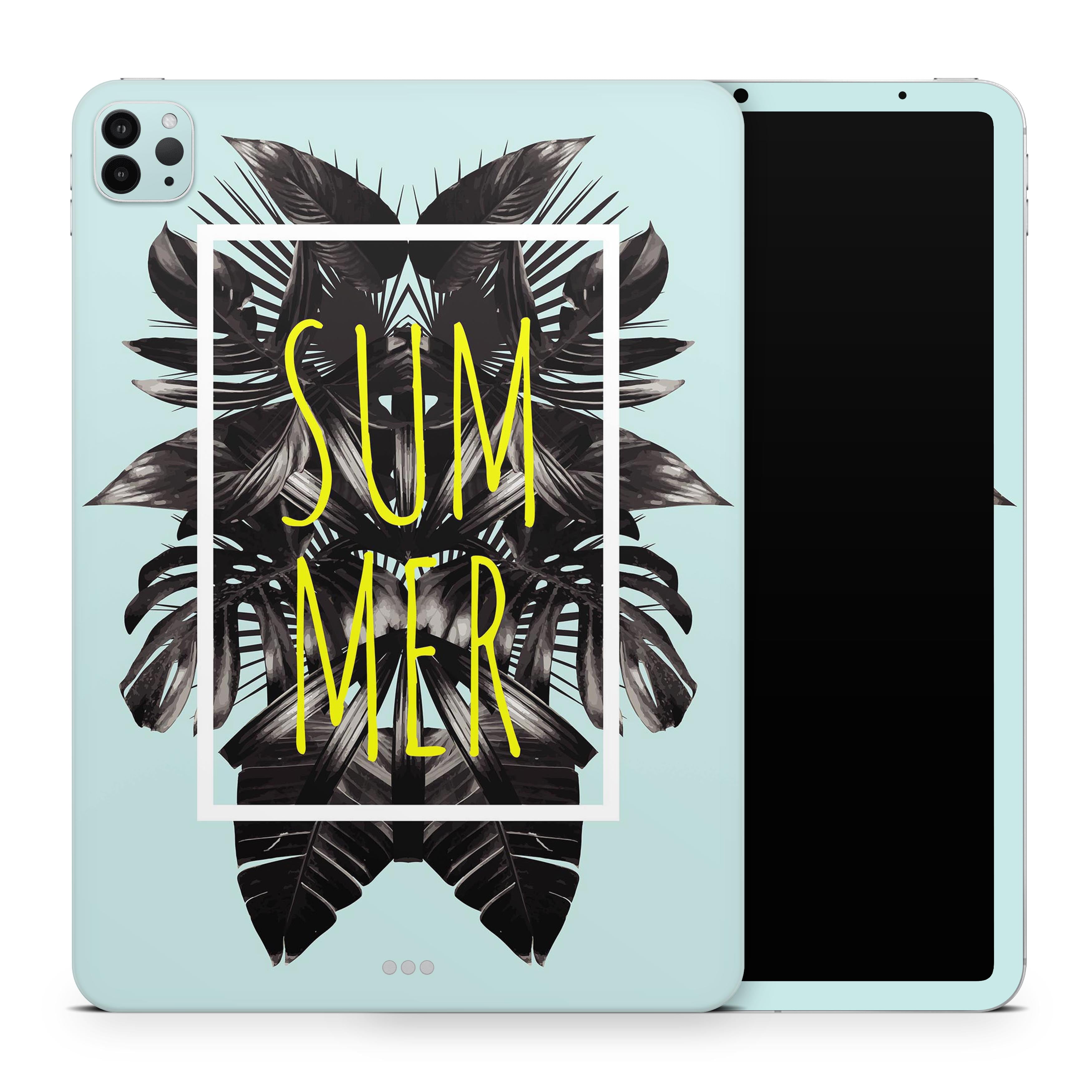 DesignSkinz Mint Summer Time Full-Body Skin Decal Wrap Cover for iPad ...
