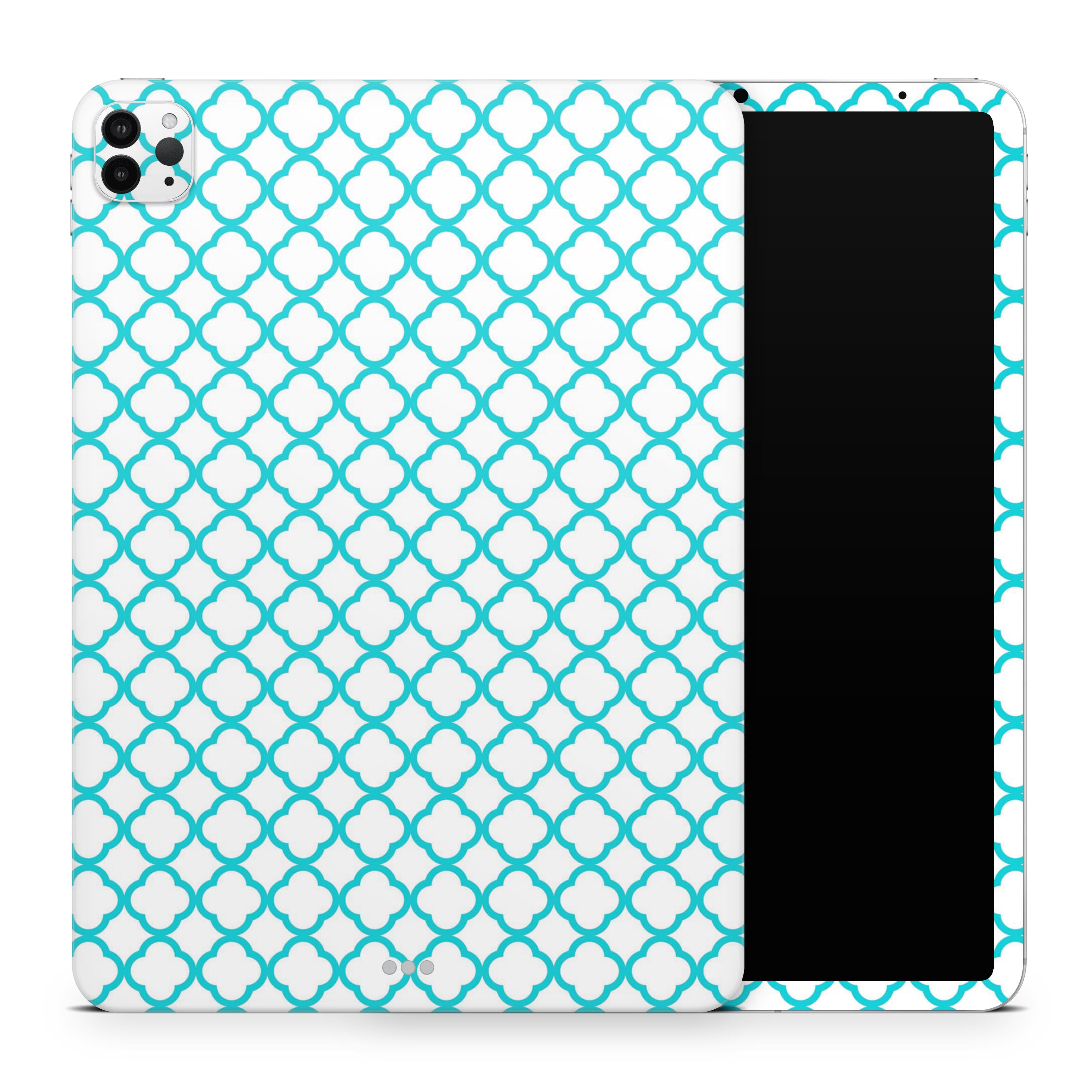DesignSkinz Moracan Teal on White Full-Body Skin Decal Wrap Cover for ...