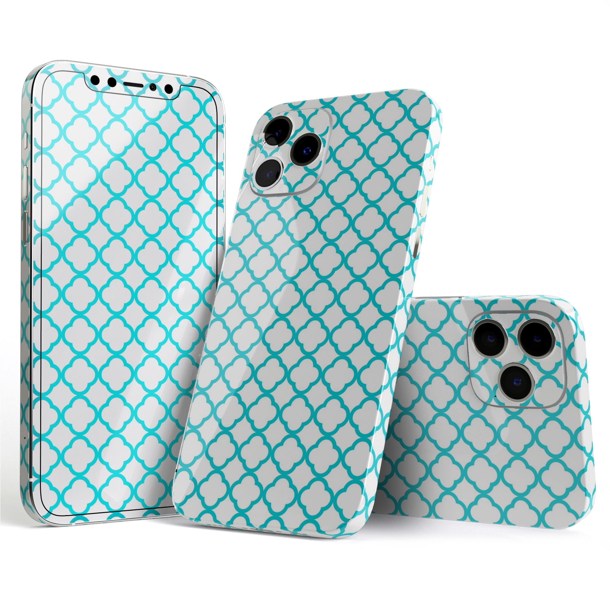 DesignSkinz Moracan Teal on White Full-Body Skin Decal Wrap Cover for ...