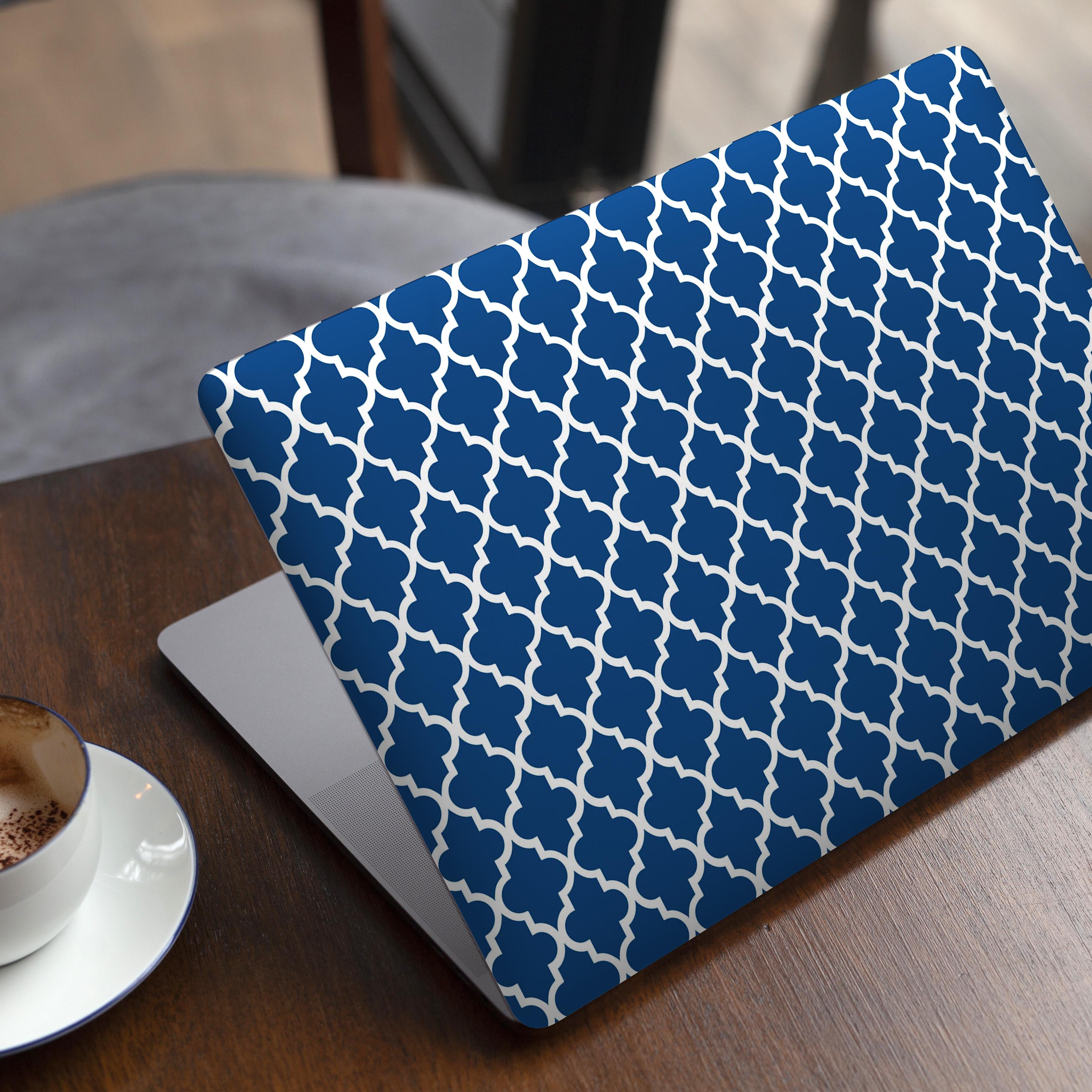 DesignSkinz Navy & White Seamless Morocan Pattern Full-Body Skin Decal ...