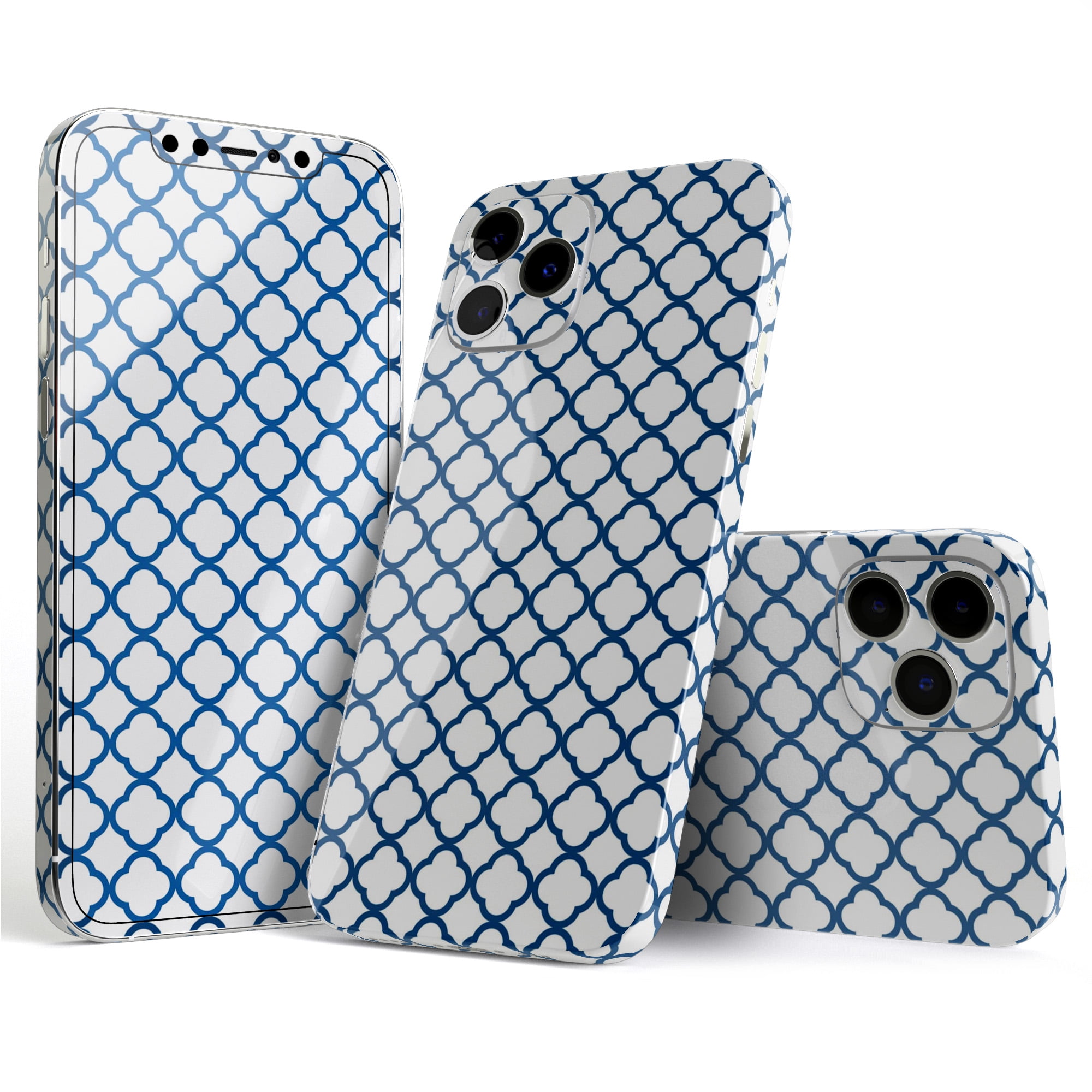 DesignSkinz Navy & White Seamless Morocan Pattern V2 Full-Body Skin ...