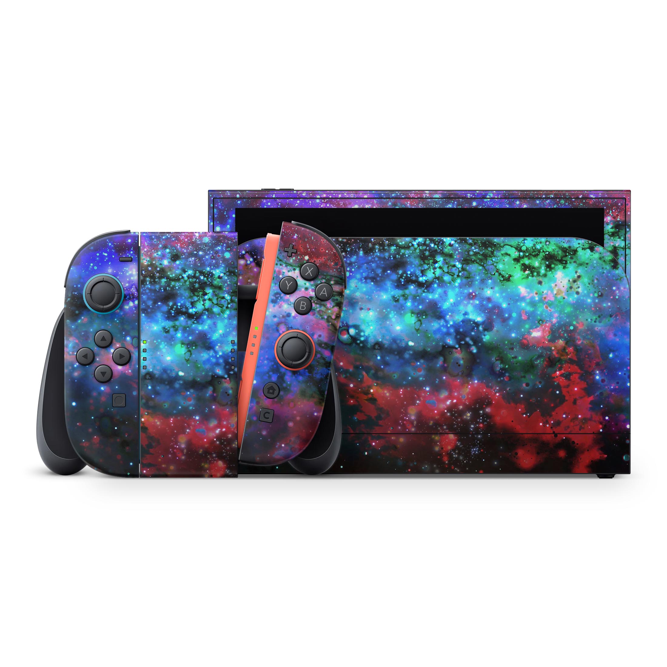 DesignSkinz Neon Colored Paint Universe Full-Body Skin Decal Wrap Cover ...