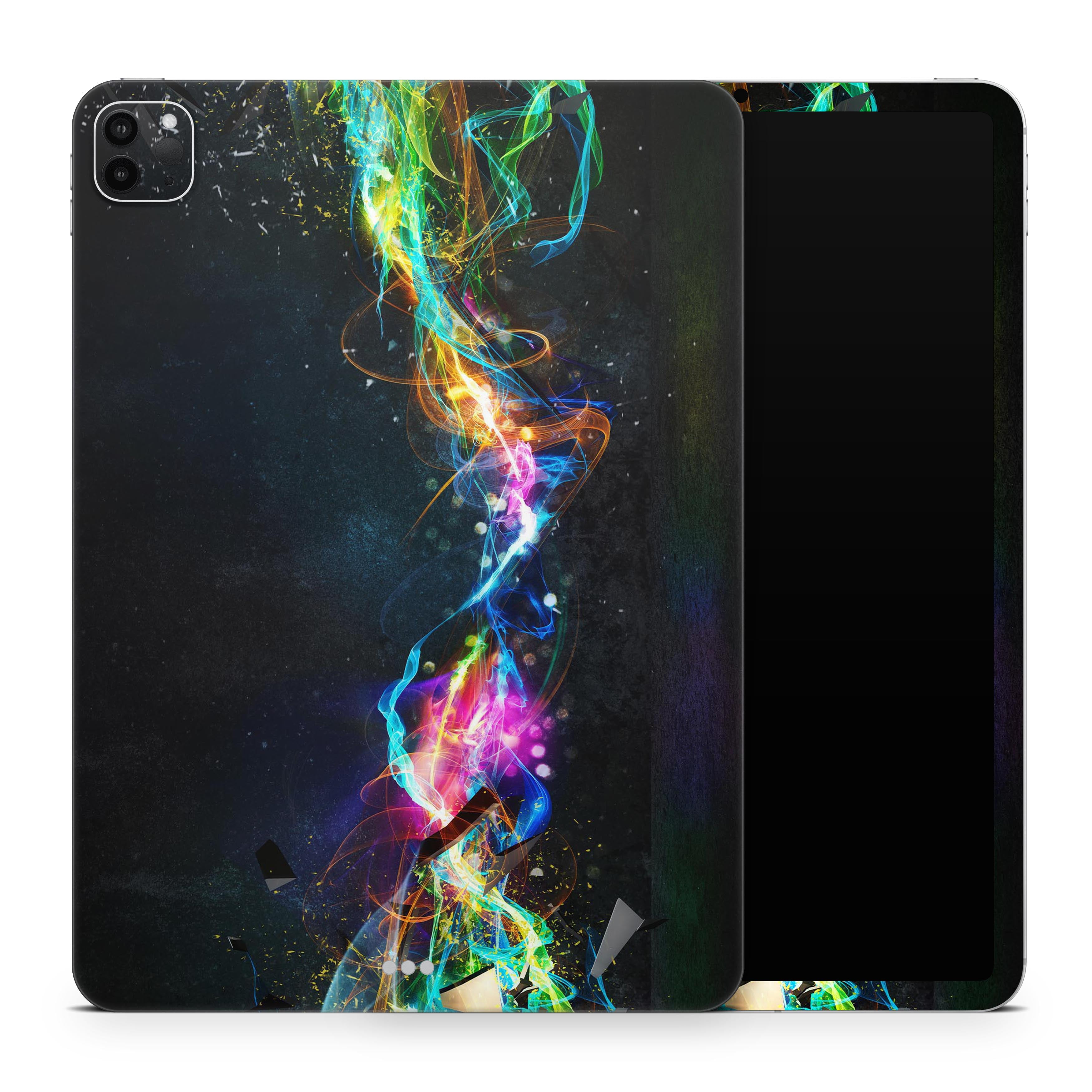 DesignSkinz Neon Motion Lights Full-Body Skin Decal Wrap Cover for iPad ...