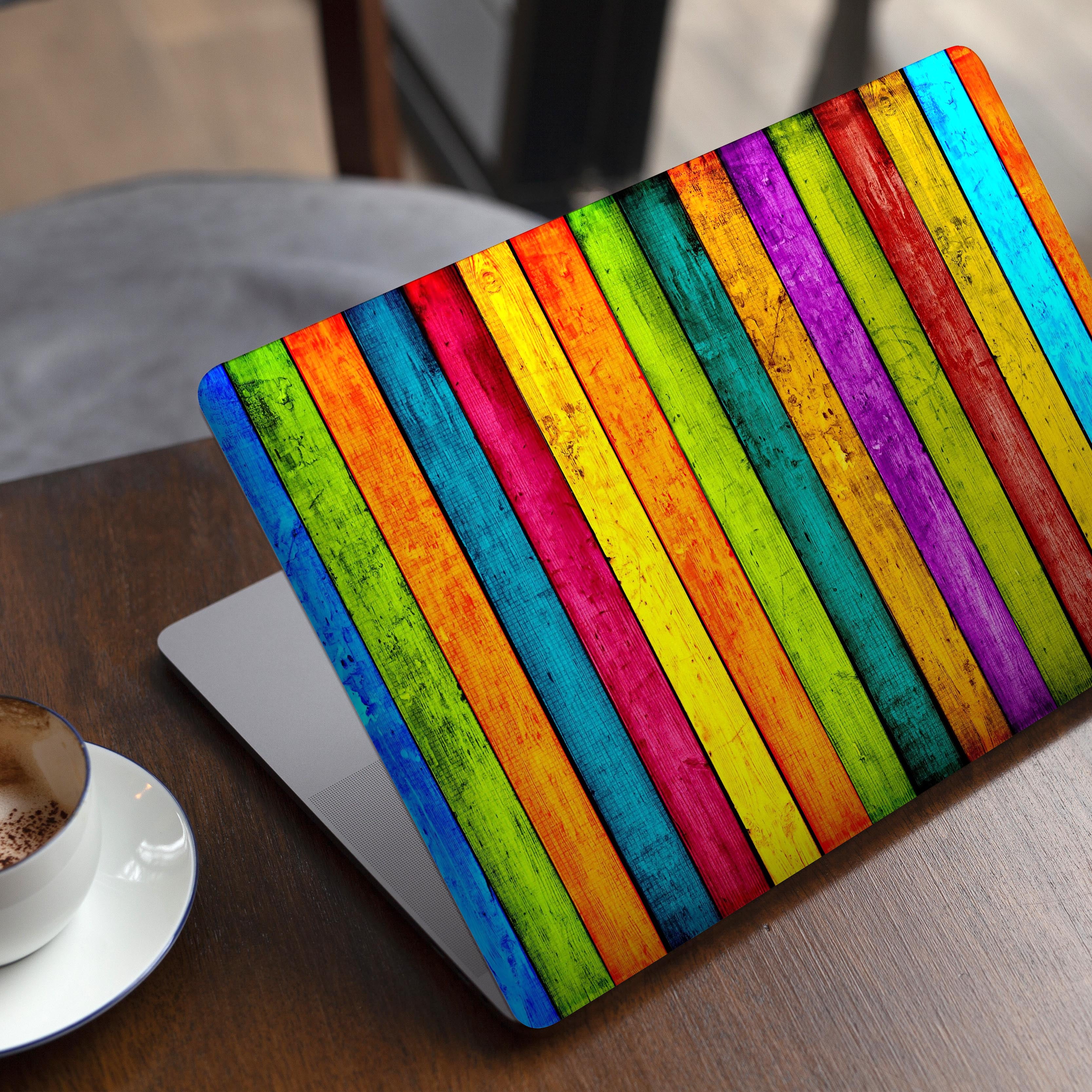 DesignSkinz Neon Wood Planks Full-Body Skin Decal Wrap Cover for ...