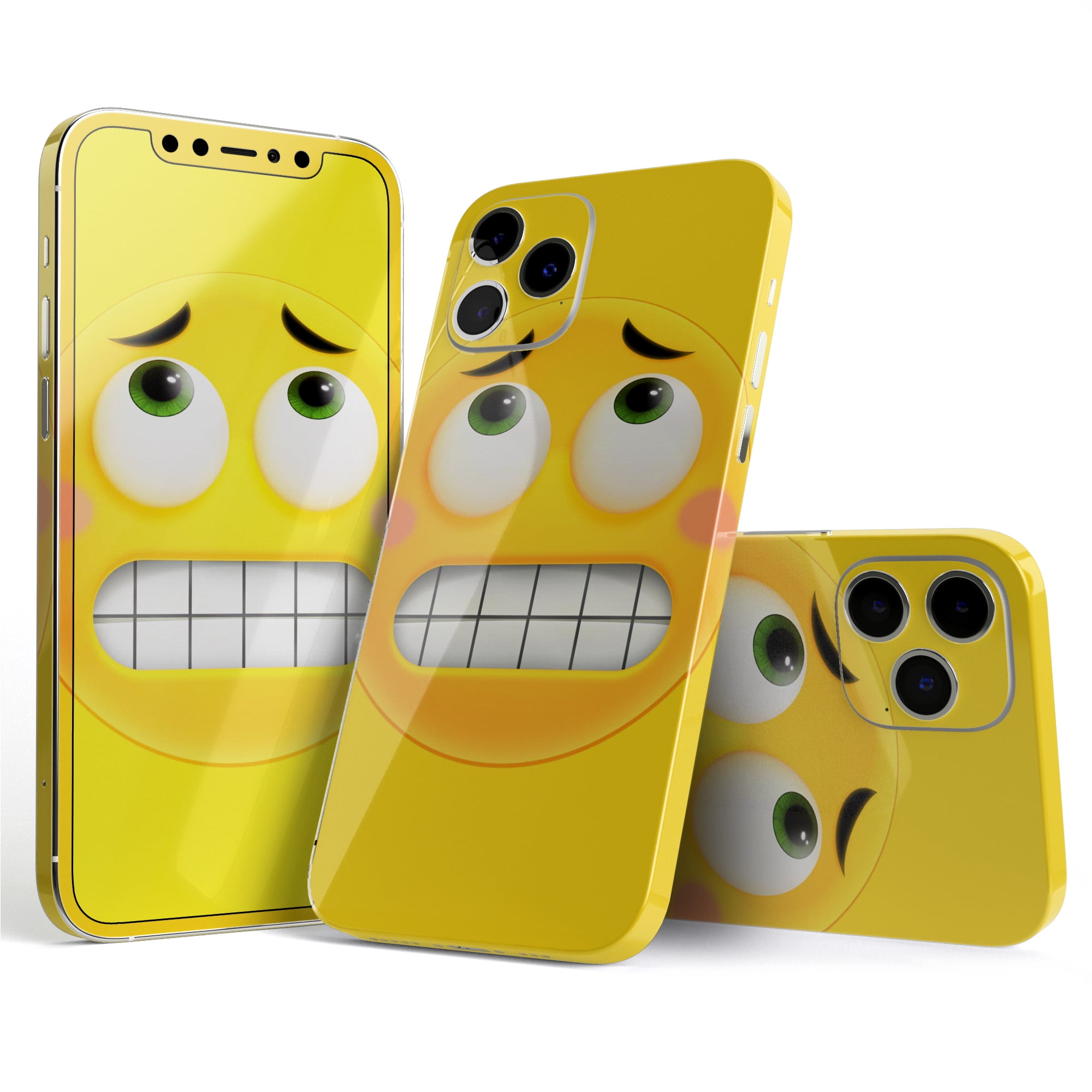 DesignSkinz Nervous Friendly Emoticons Full-Body Skin Decal Wrap Cover ...