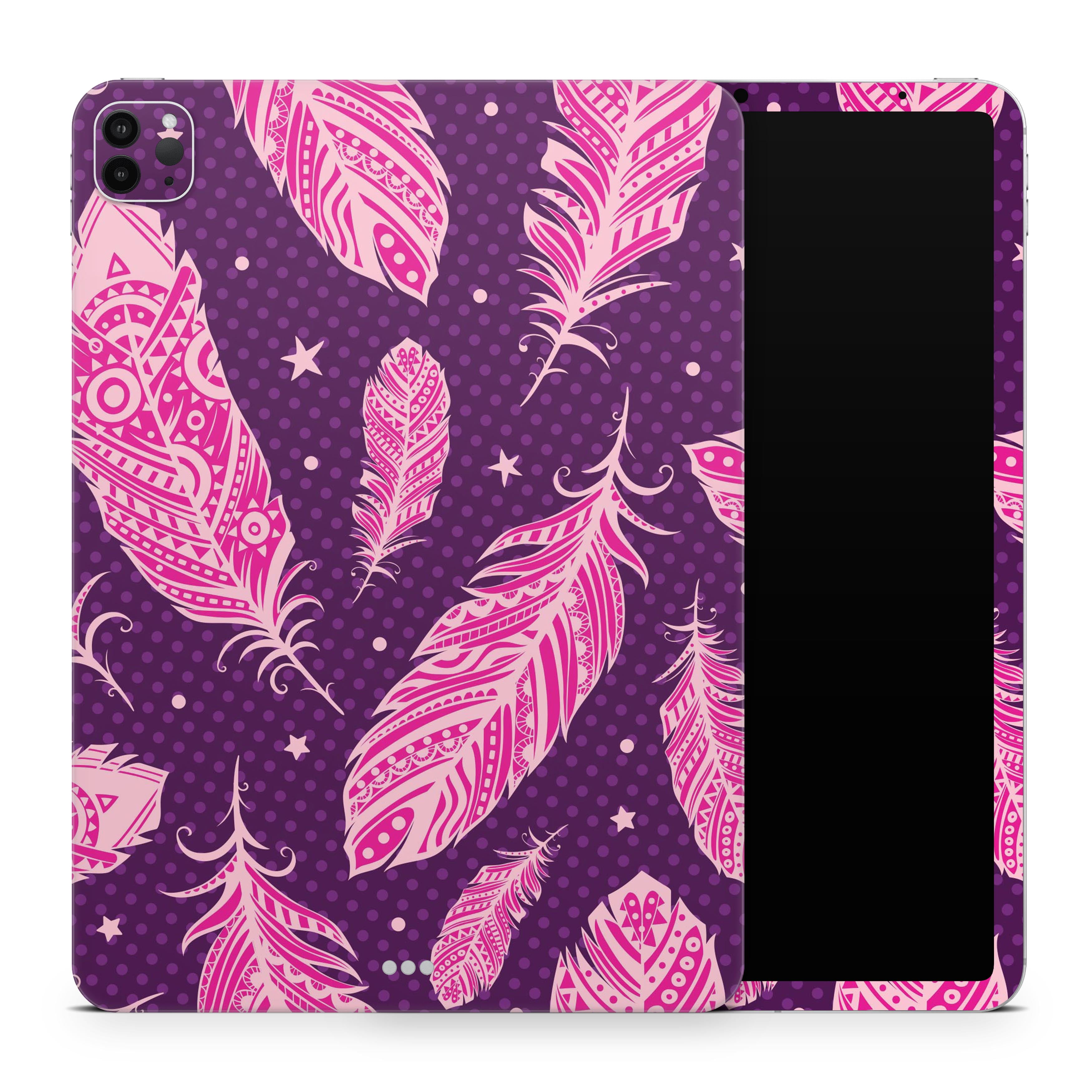 DesignSkinz Pink Aztec Feather Galore Full-Body Skin Decal Wrap Cover ...