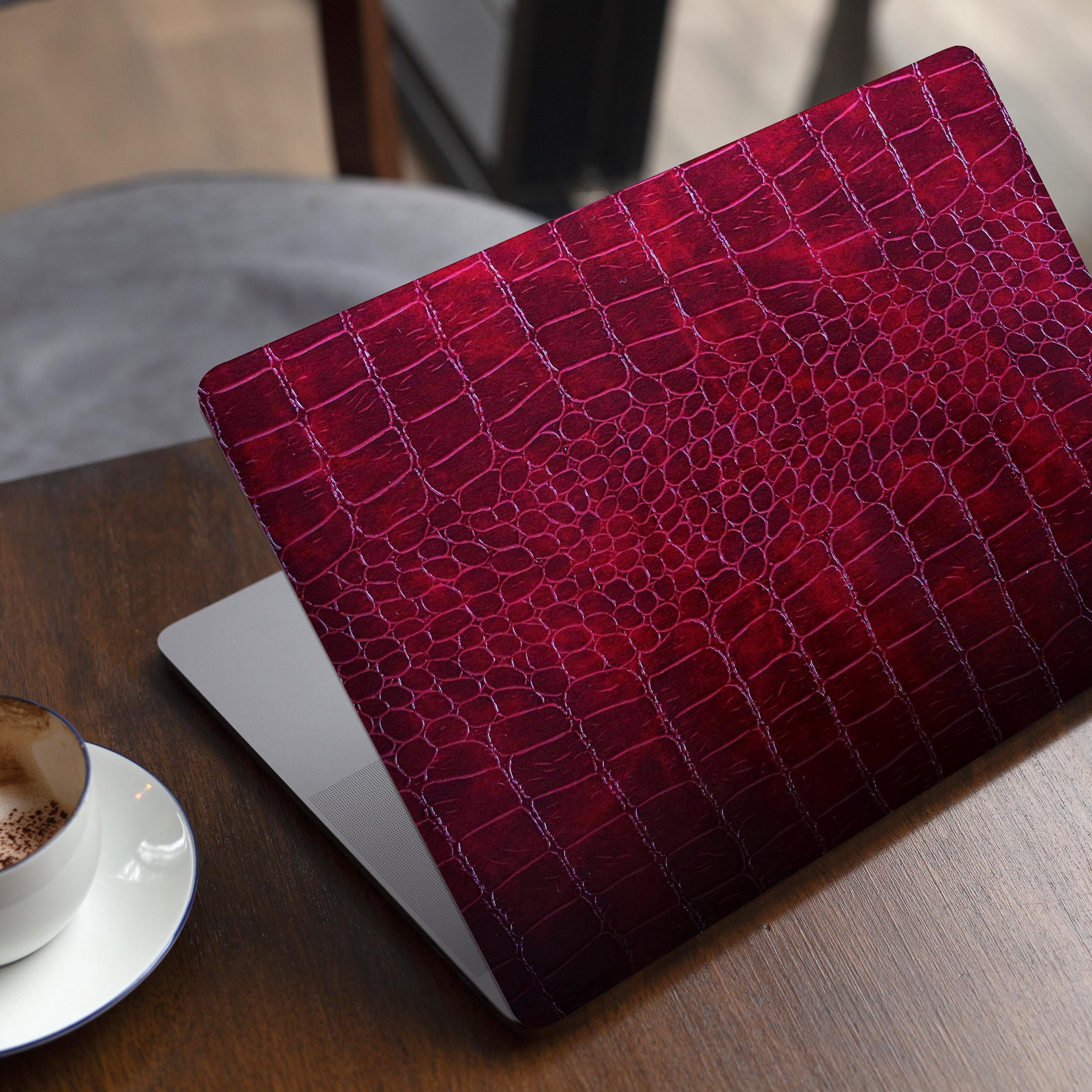 DesignSkinz Red Snake Skin Pattern V4 Full-Body Skin Decal Wrap Cover ...