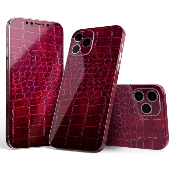 DesignSkinz Red Snake Skin Pattern V4 Full-Body Skin Decal Wrap Cover ...