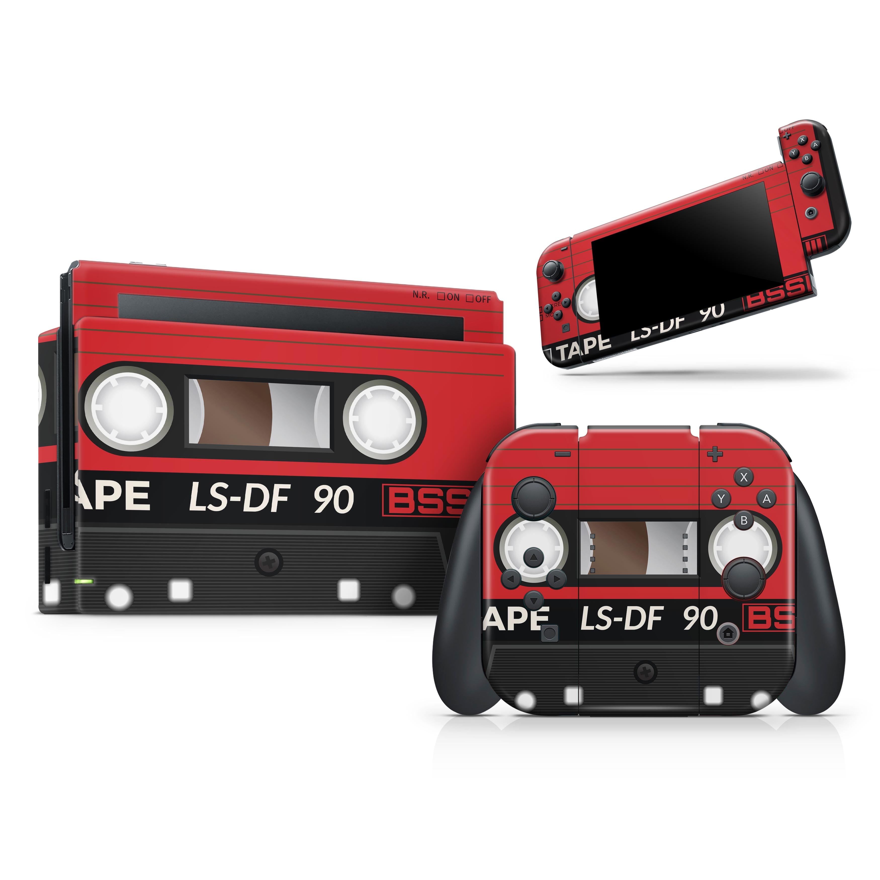 DesignSkinz Retro Cassette Tape V1 Full-Body Skin Decal Wrap Cover for ...