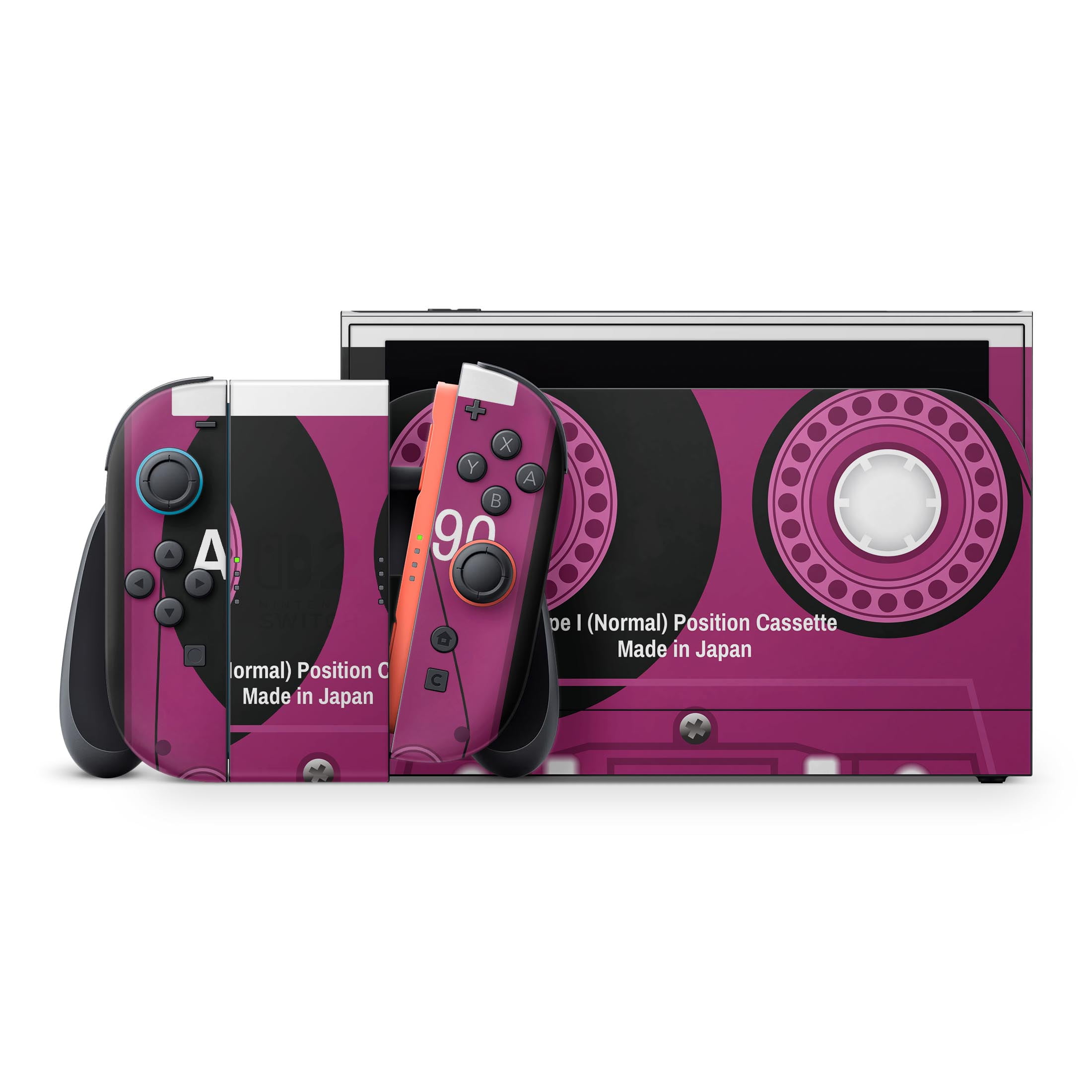 DesignSkinz Retro Cassette Tape V10 Full-Body Skin Decal Wrap Cover for ...