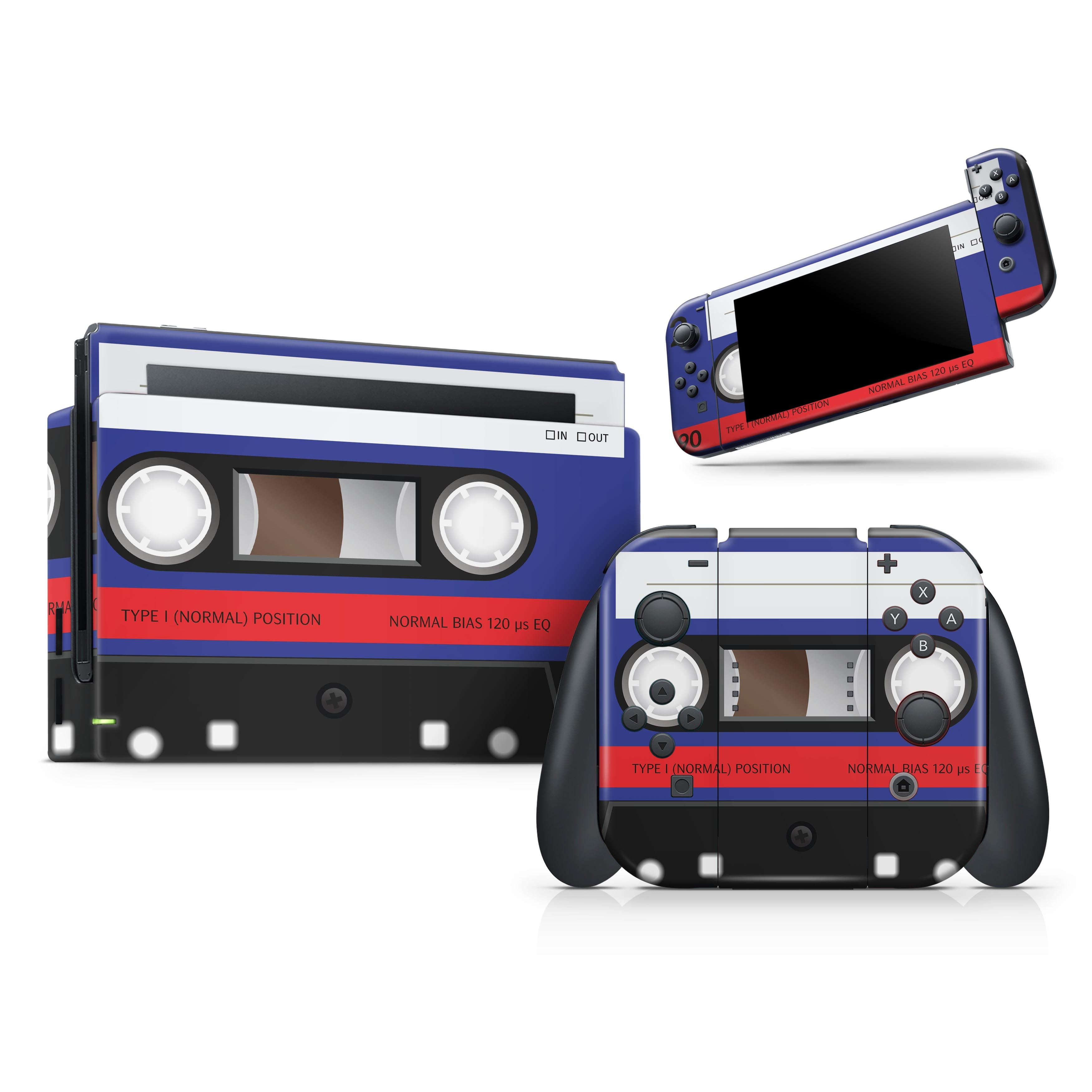 DesignSkinz Retro Cassette Tape V2 Full-Body Skin Decal Wrap Cover for ...