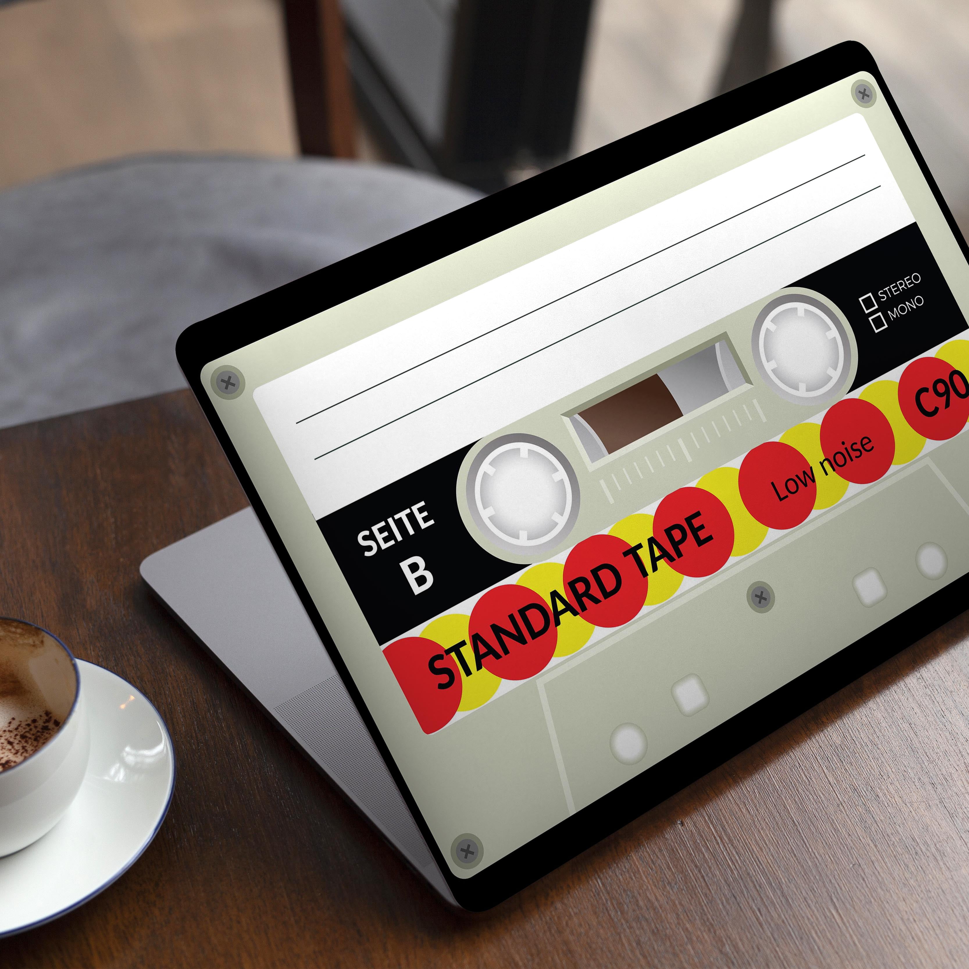 DesignSkinz Retro Cassette Tape V6 Full-Body Skin Decal Wrap Cover for ...