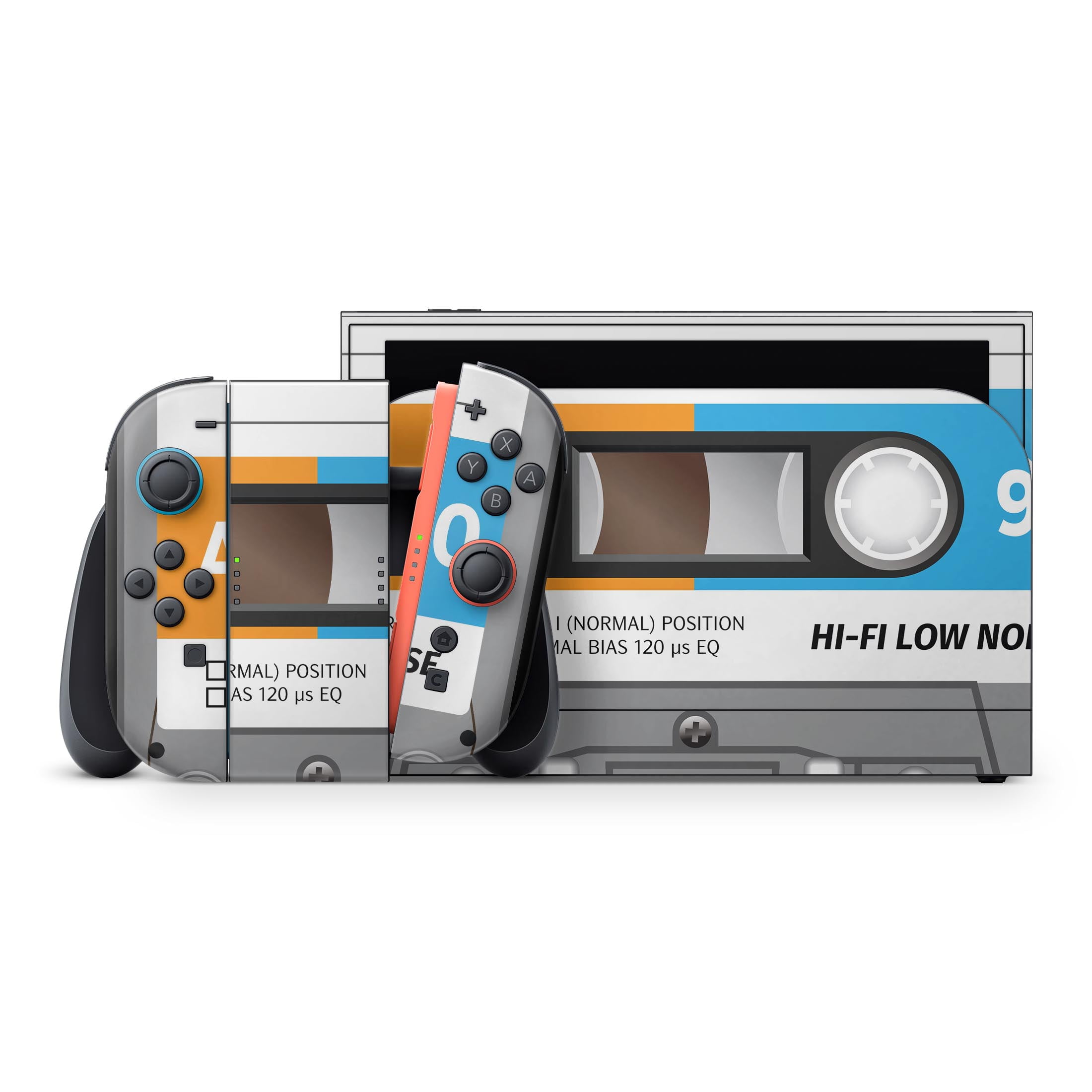 DesignSkinz Retro Cassette Tape V7 Full-Body Skin Decal Wrap Cover for ...