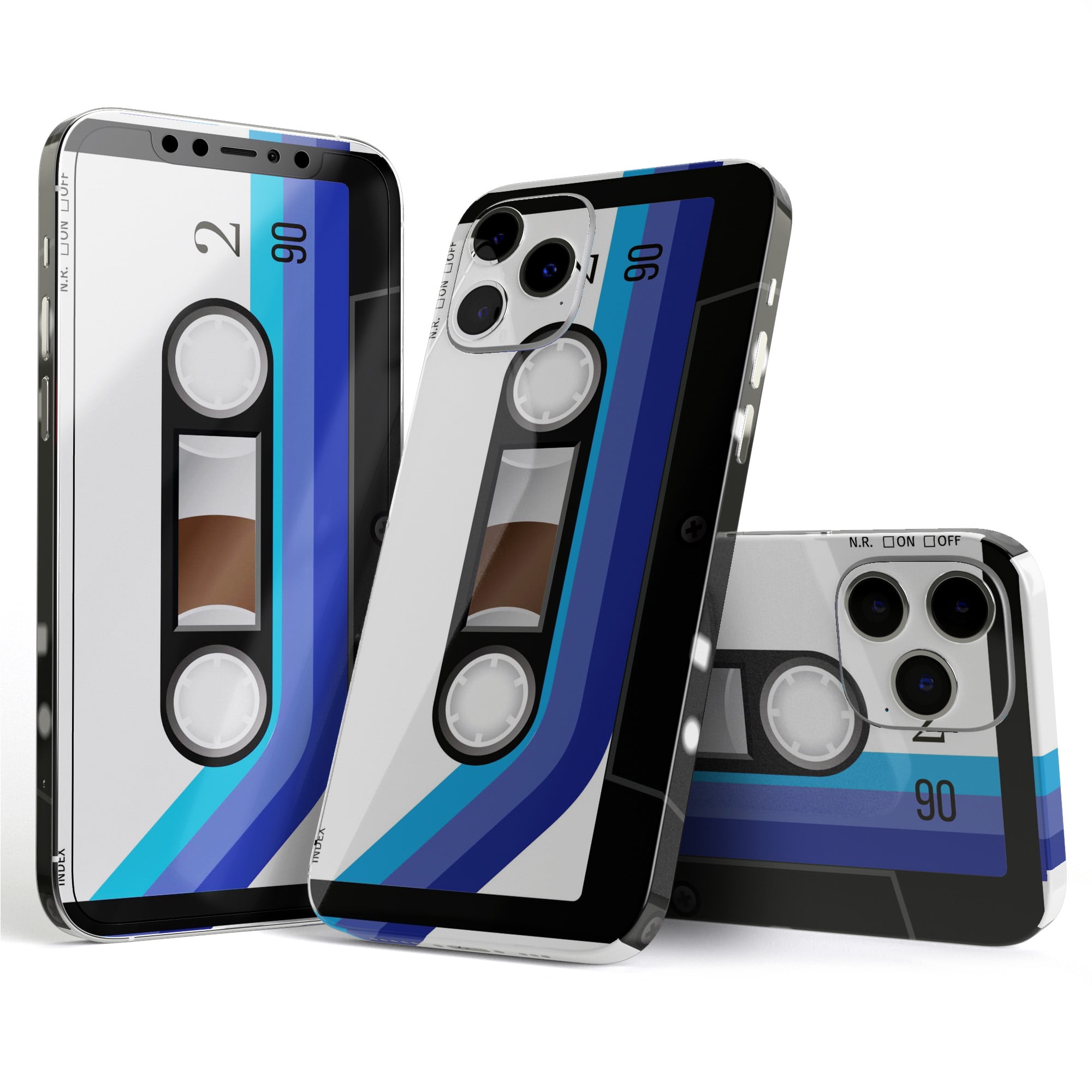 DesignSkinz Retro Cassette Tape V8 Full-Body Skin Decal Wrap Cover for ...