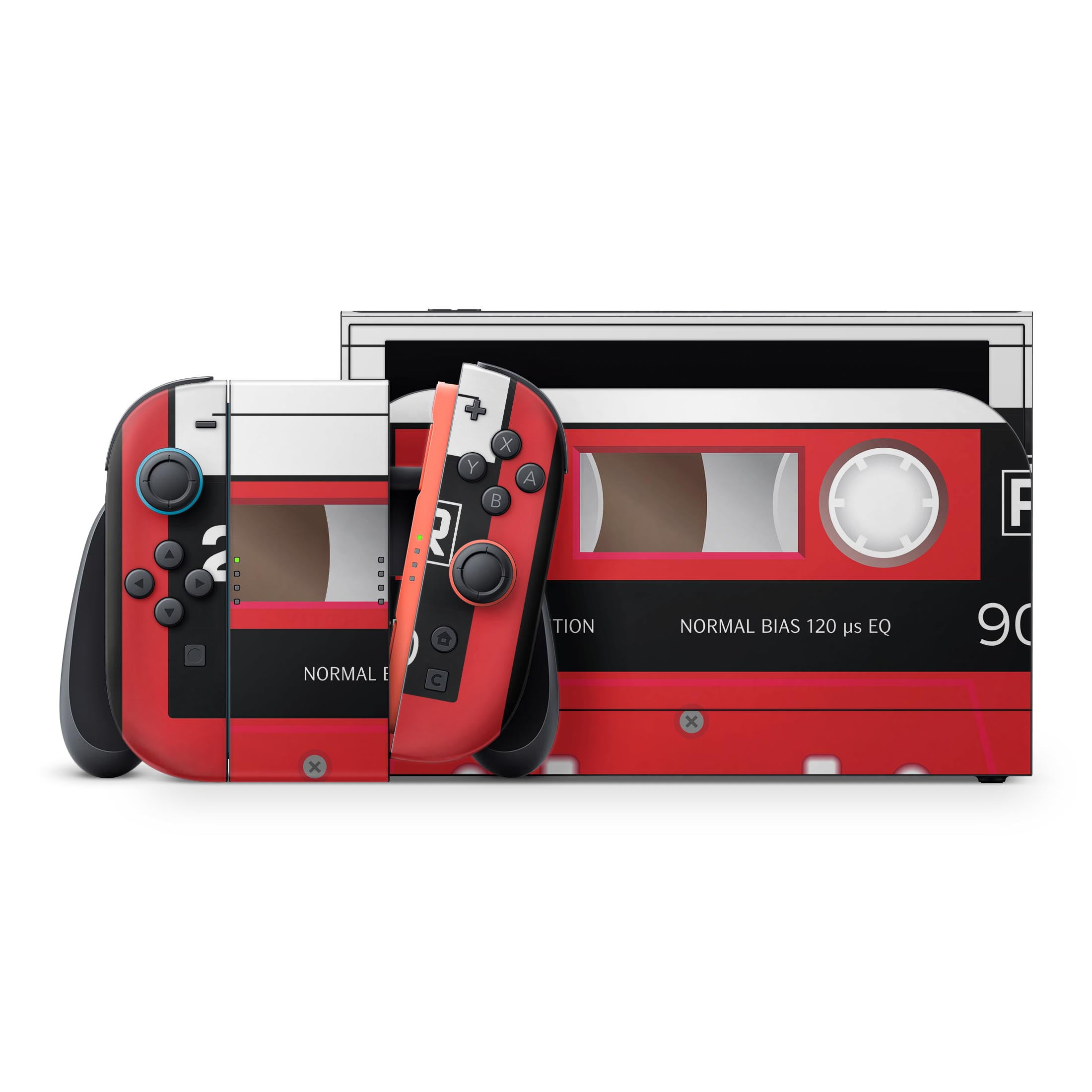 DesignSkinz Retro Cassette Tape V9 Full-Body Skin Decal Wrap Cover for ...