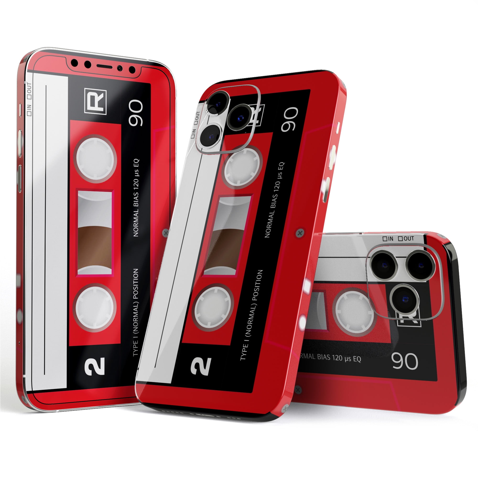DesignSkinz Retro Cassette Tape V9 Full-Body Skin Decal Wrap Cover for ...