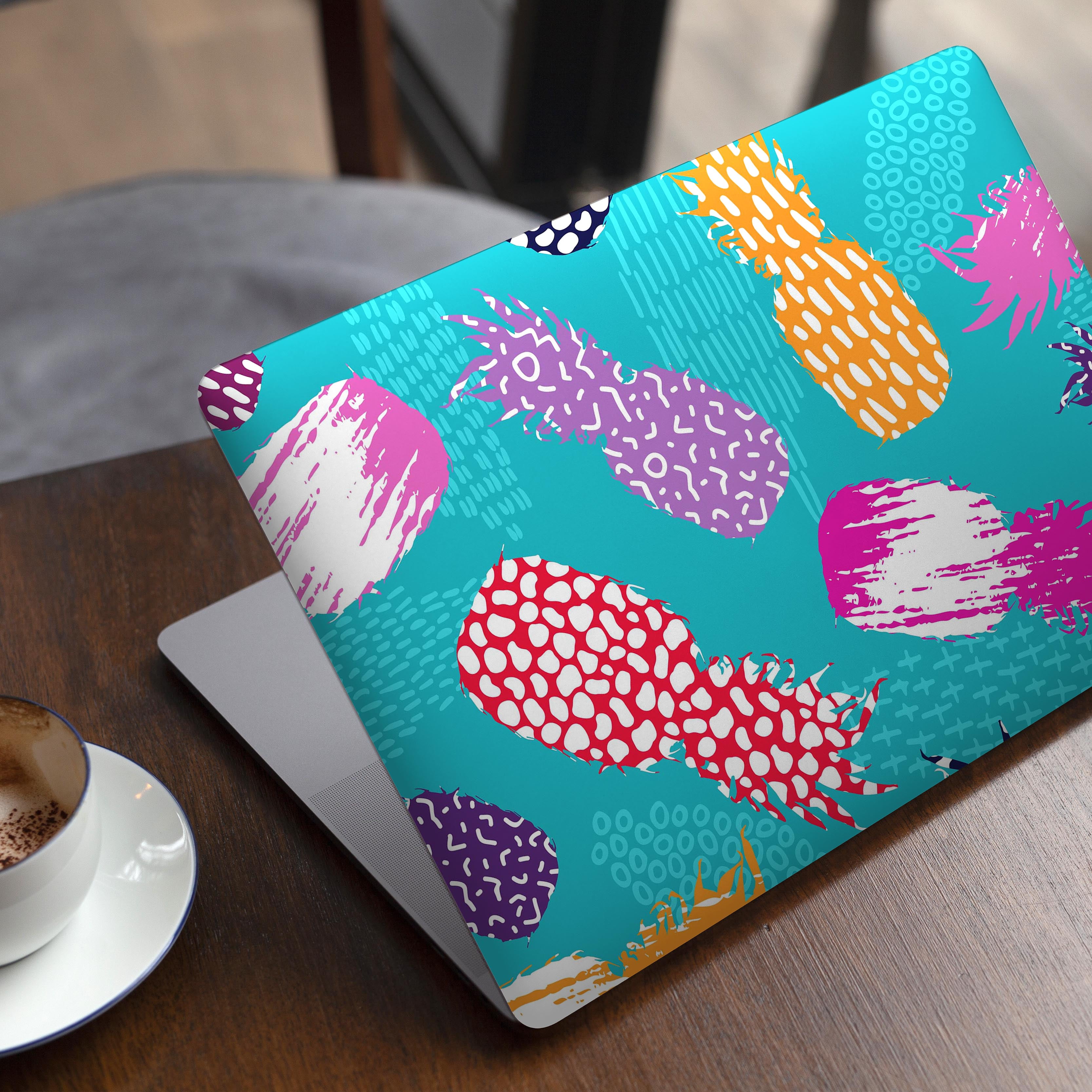 DesignSkinz Retro Summer Pineapple v1 Full-Body Skin Decal Wrap Cover ...