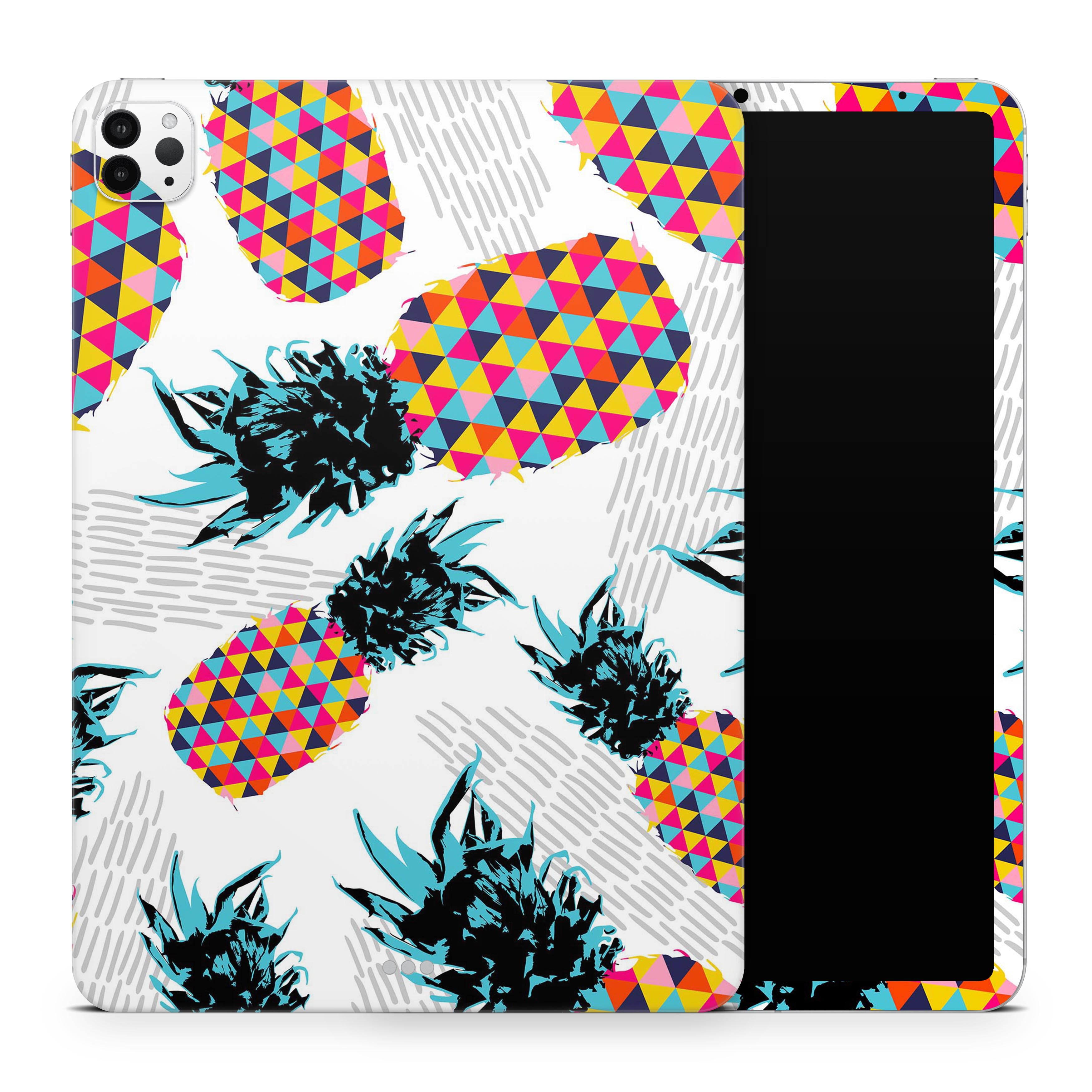 DesignSkinz Retro Summer Pineapple v3 Full-Body Skin Decal Wrap Cover ...