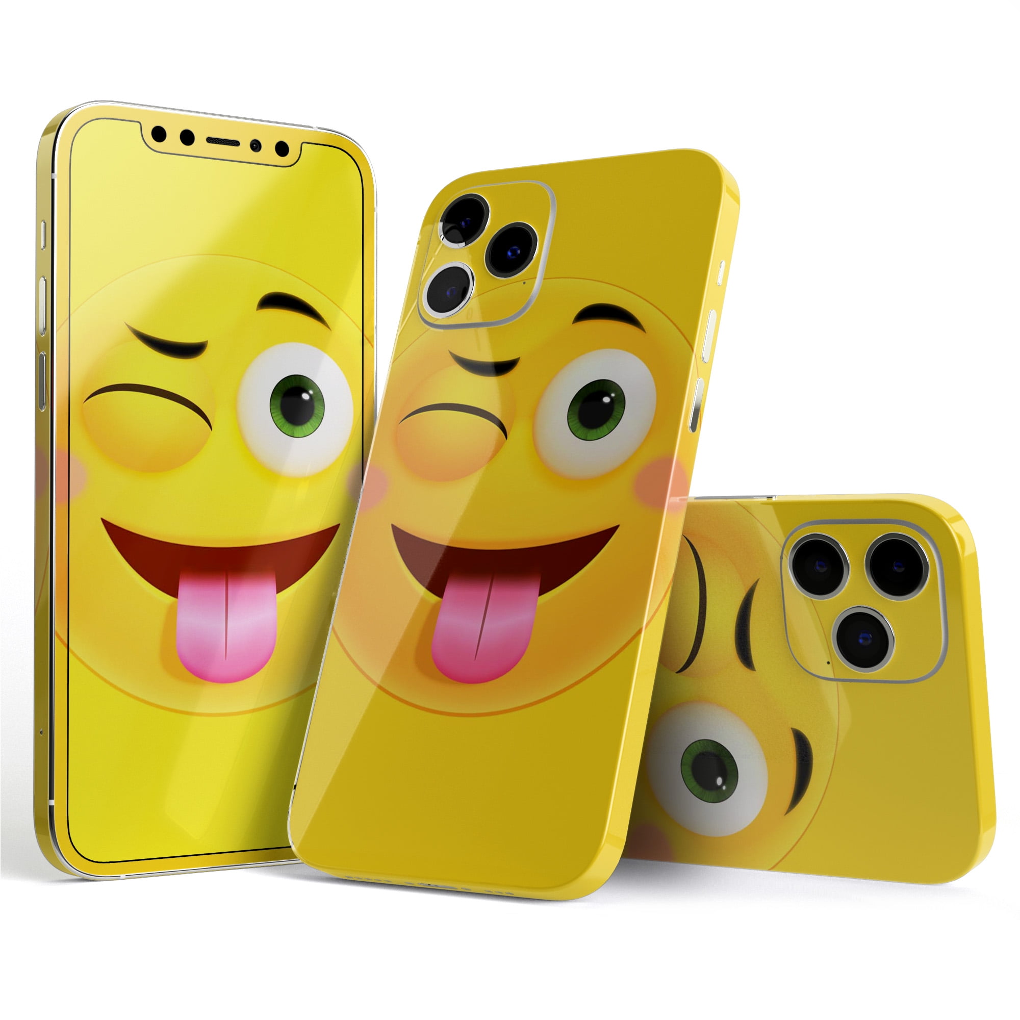 DesignSkinz Smiley Wink Friendly Emoticons Full-Body Skin Decal Wrap ...