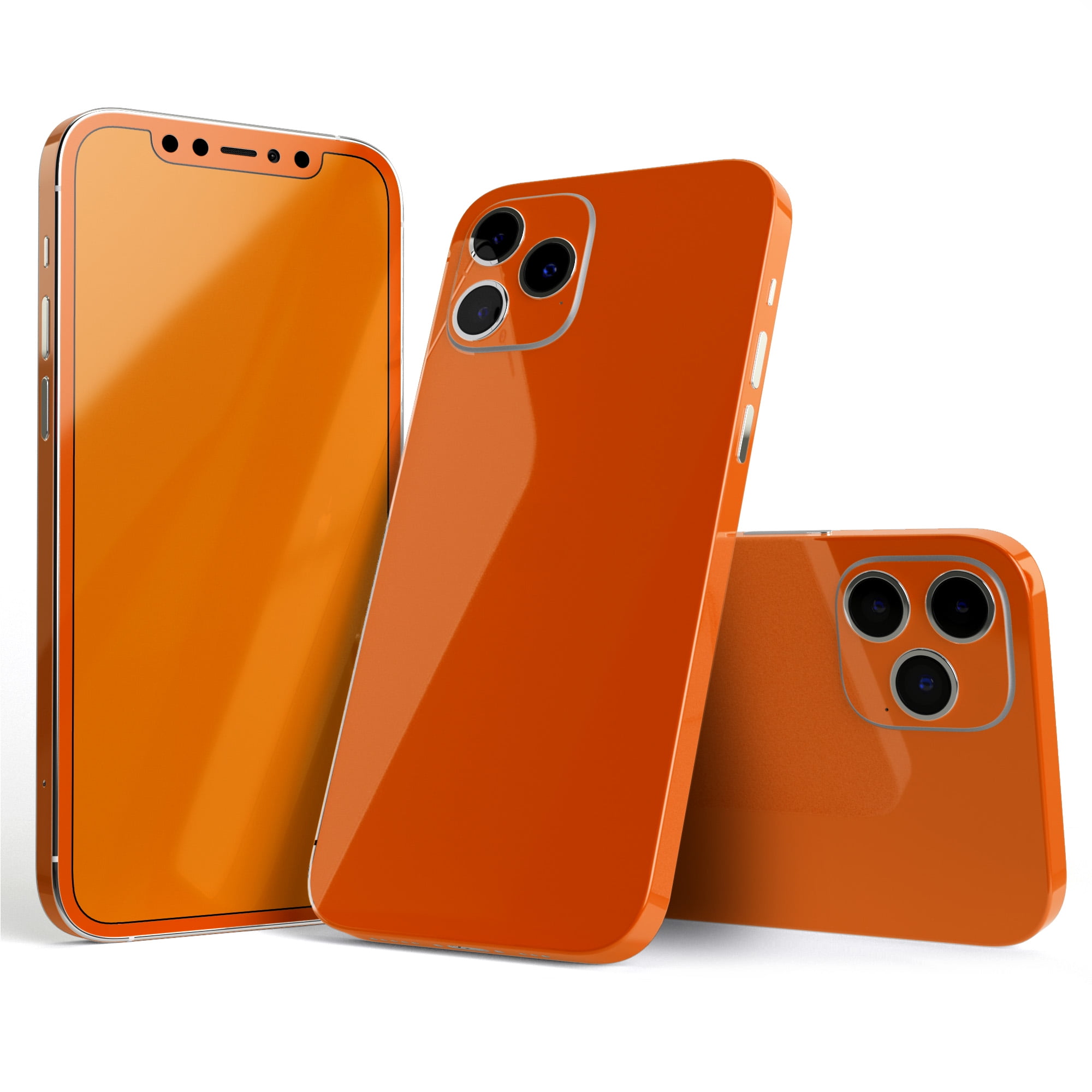 DesignSkinz Solid Burnt Orange Full-Body Skin Decal Wrap Cover for ...