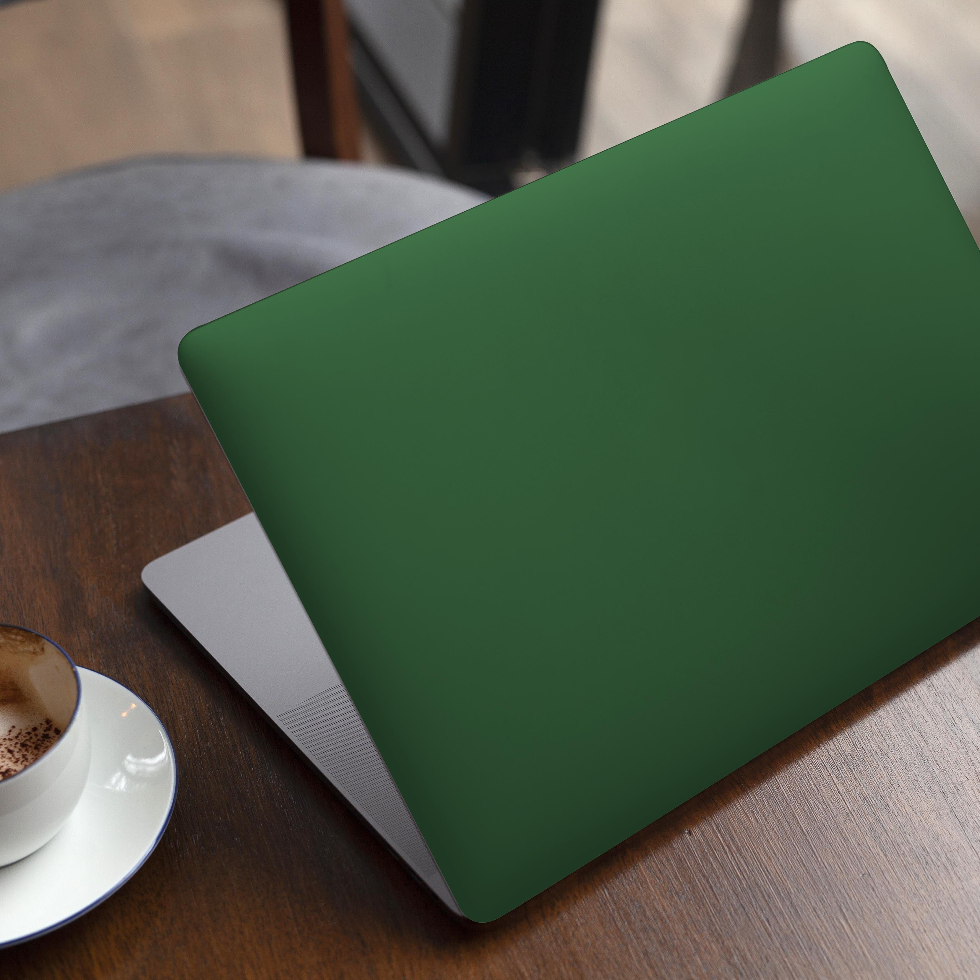 DesignSkinz Solid Hunter Green Full-Body Skin Decal Wrap Cover for MacBook Air 13" M1 (A2337 ...