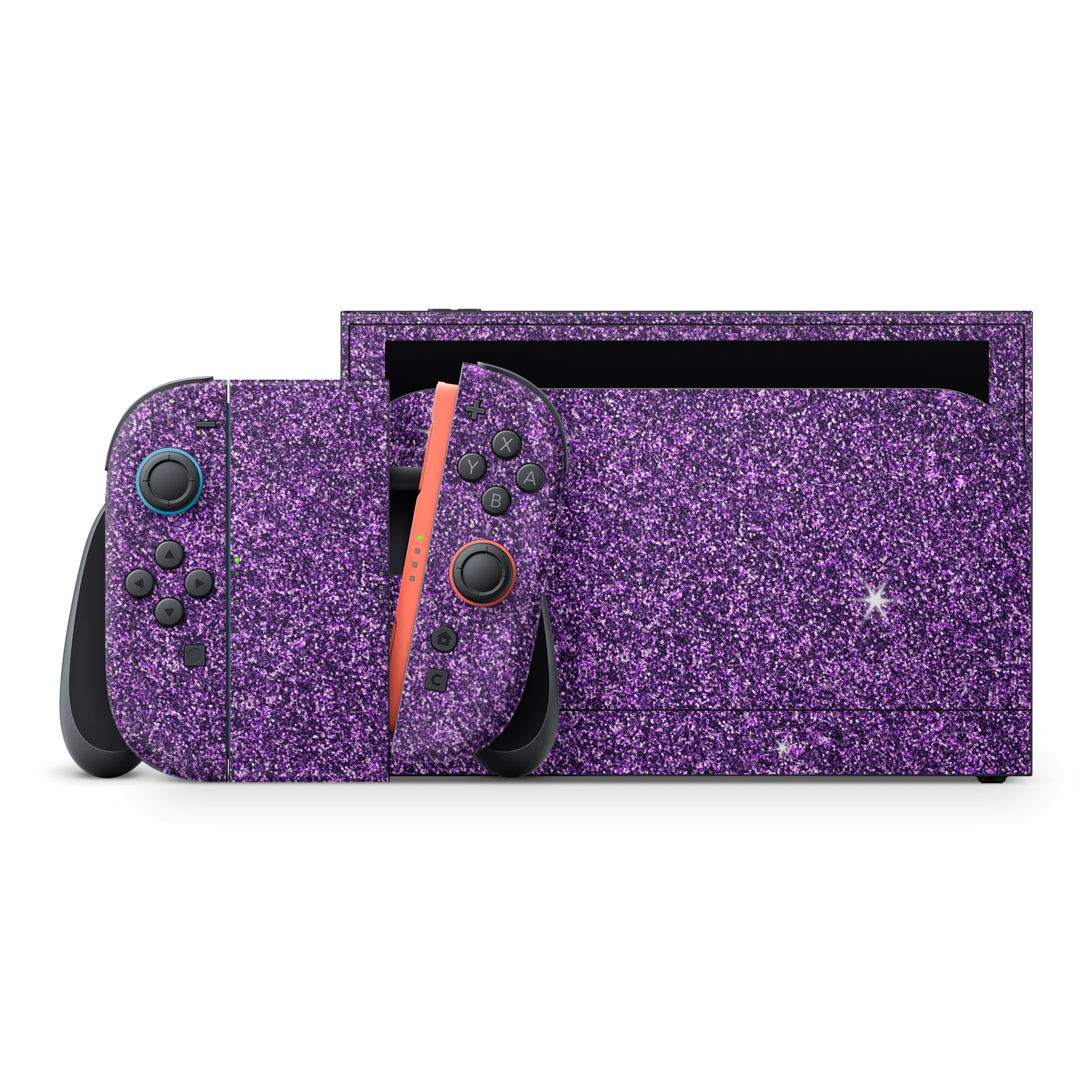 DesignSkinz Sparkling Purple Ultra Metallic Glitter Full-Body Skin ...