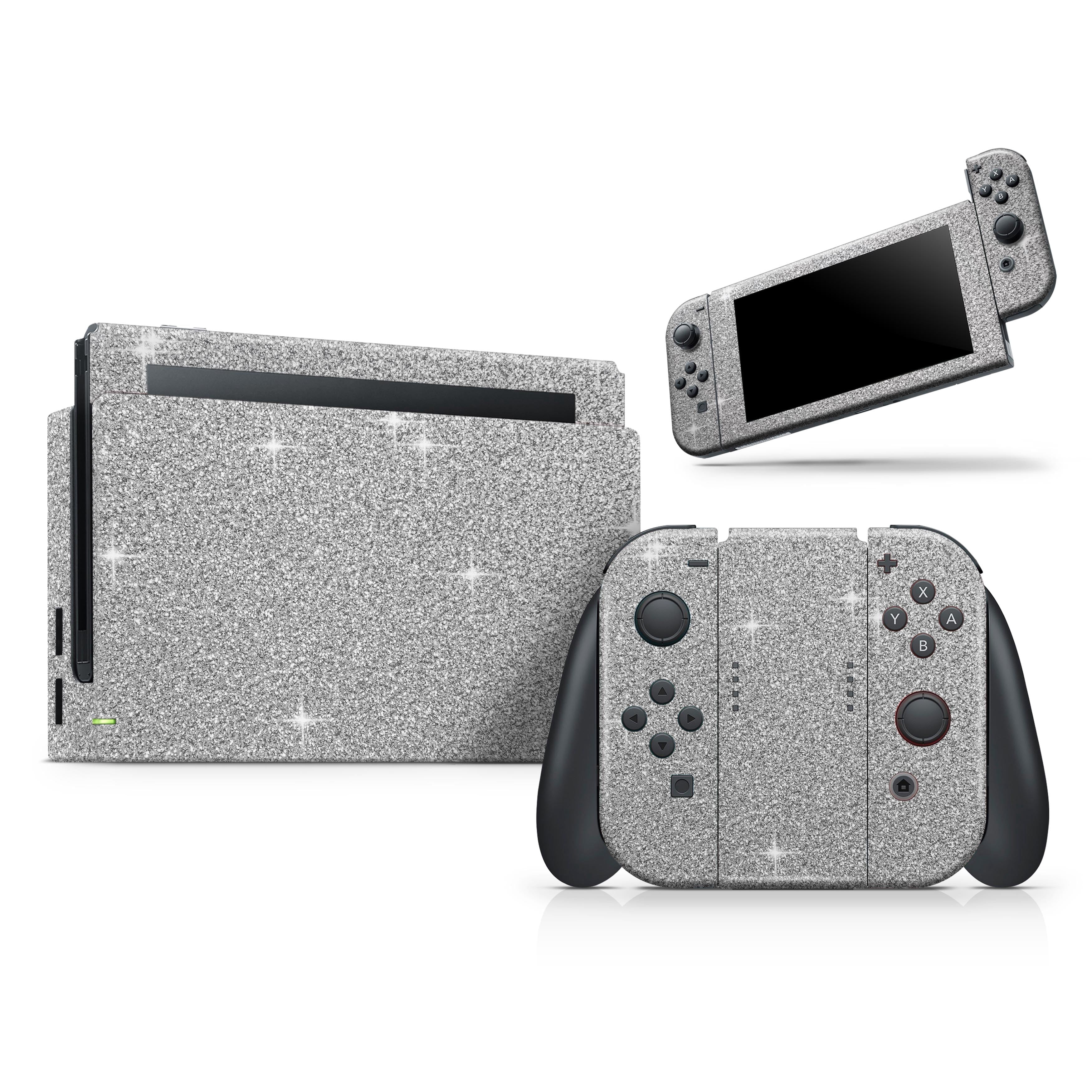 DesignSkinz Sparkling Silver Ultra Metallic Glitter Full-Body Skin ...