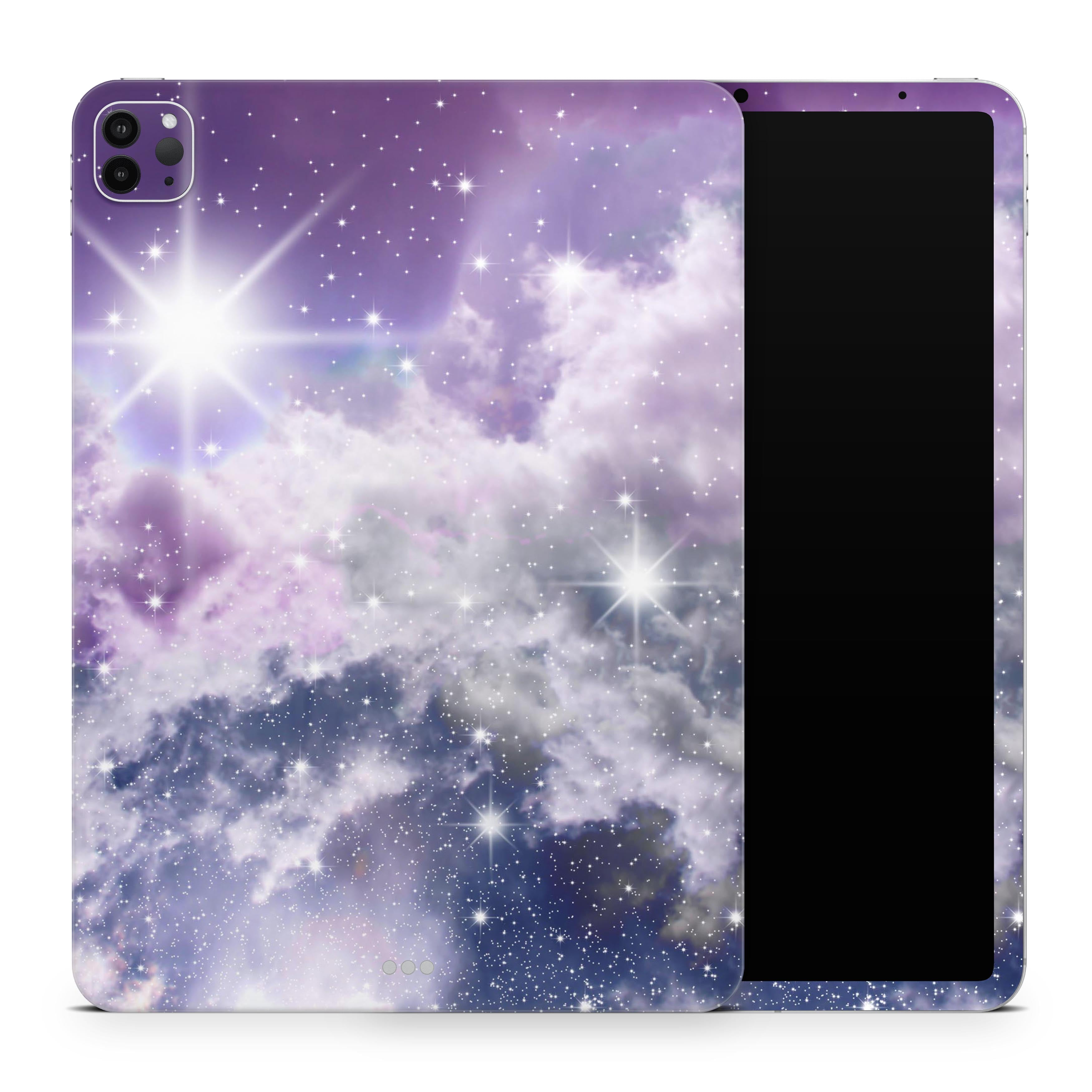 DesignSkinz Sparkly Space Full-Body Skin Decal Wrap Cover for iPad 9th ...