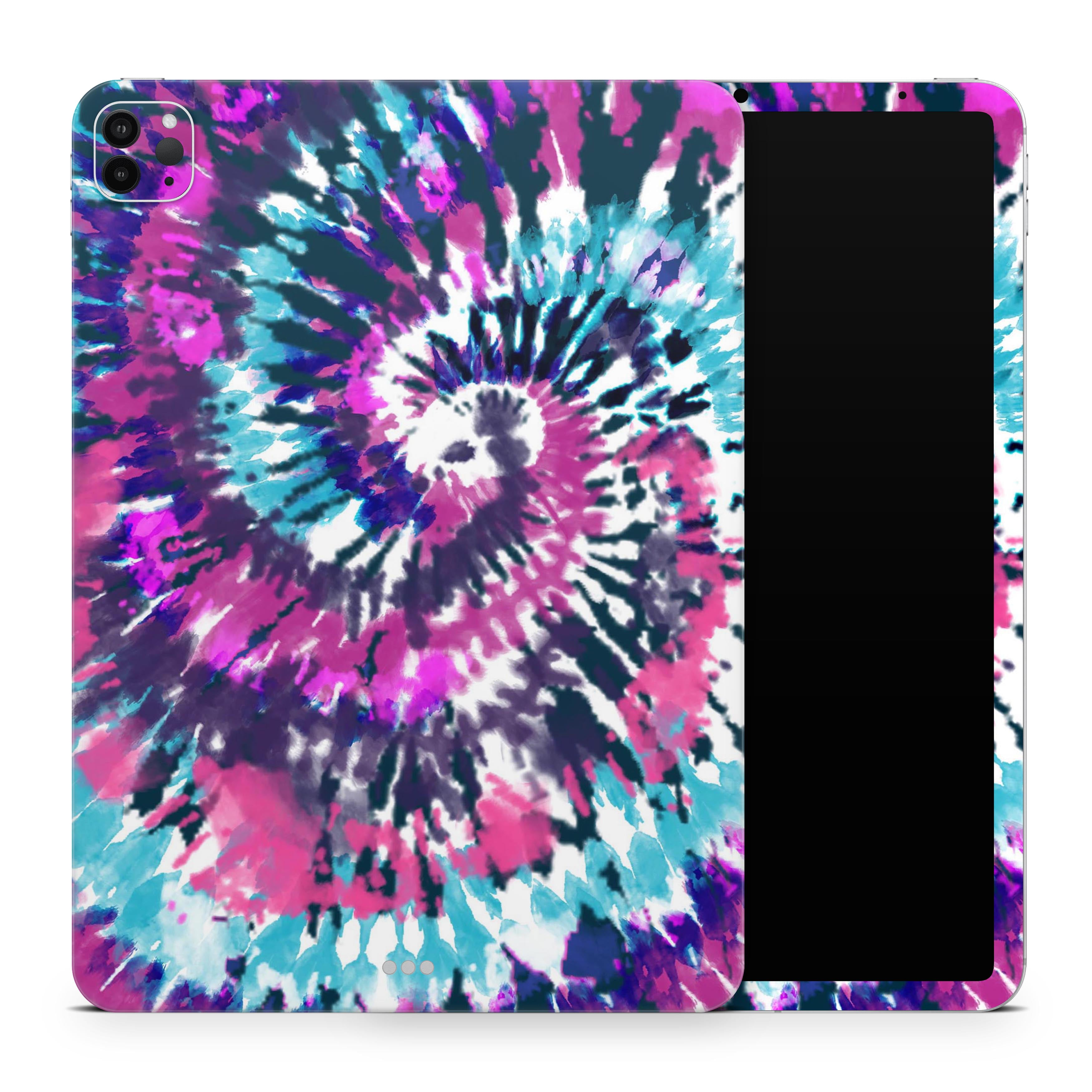 DesignSkinz Spiral Tie Dye V3 Full-Body Skin Decal Wrap Cover for iPad ...